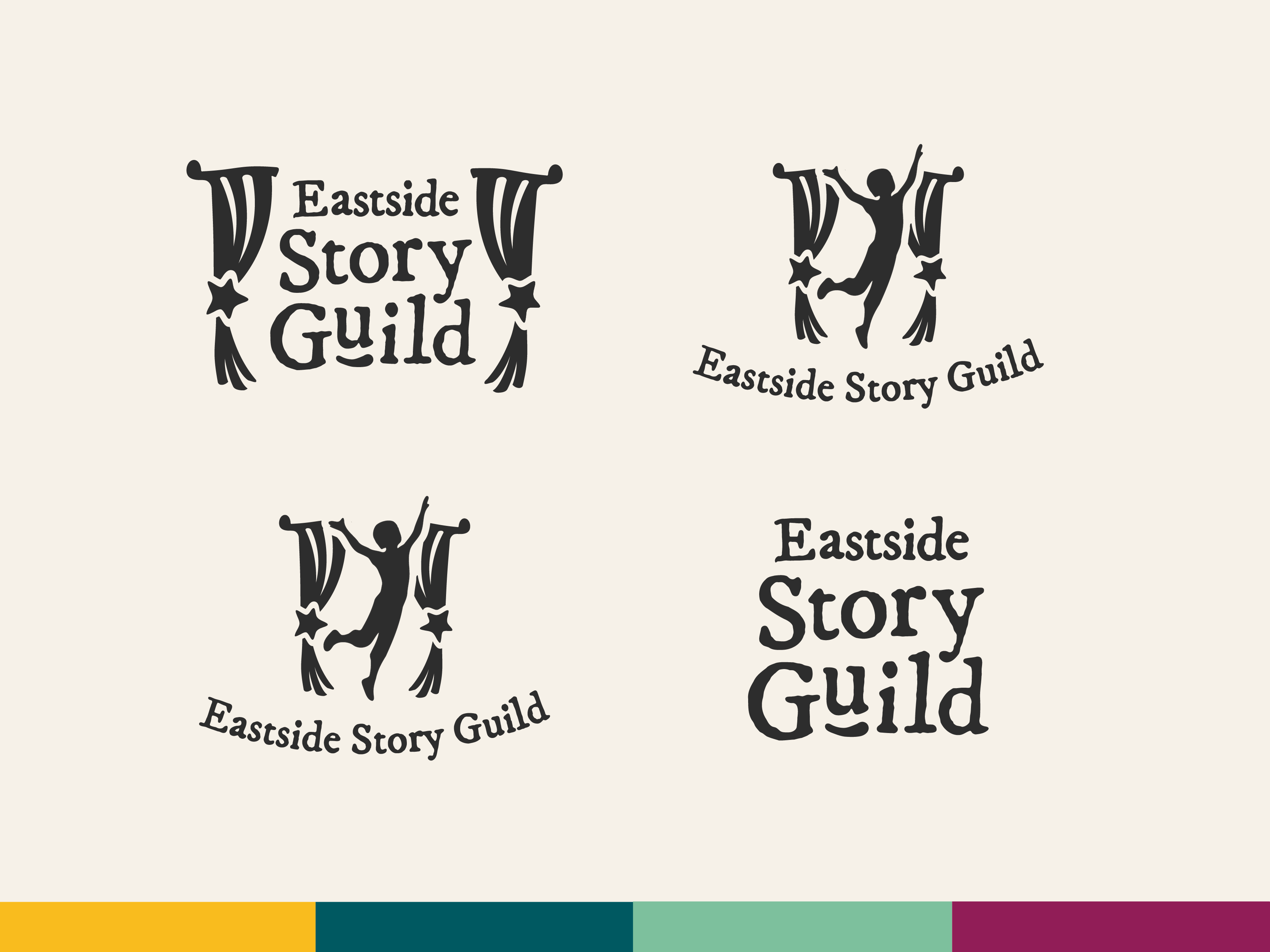 Eastside Story Guild Logo Design by Steph Martens on Dribbble