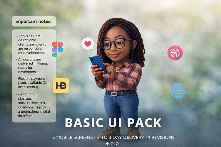 BASIC UI PACK by DesignByEmani™️ on Dribbble