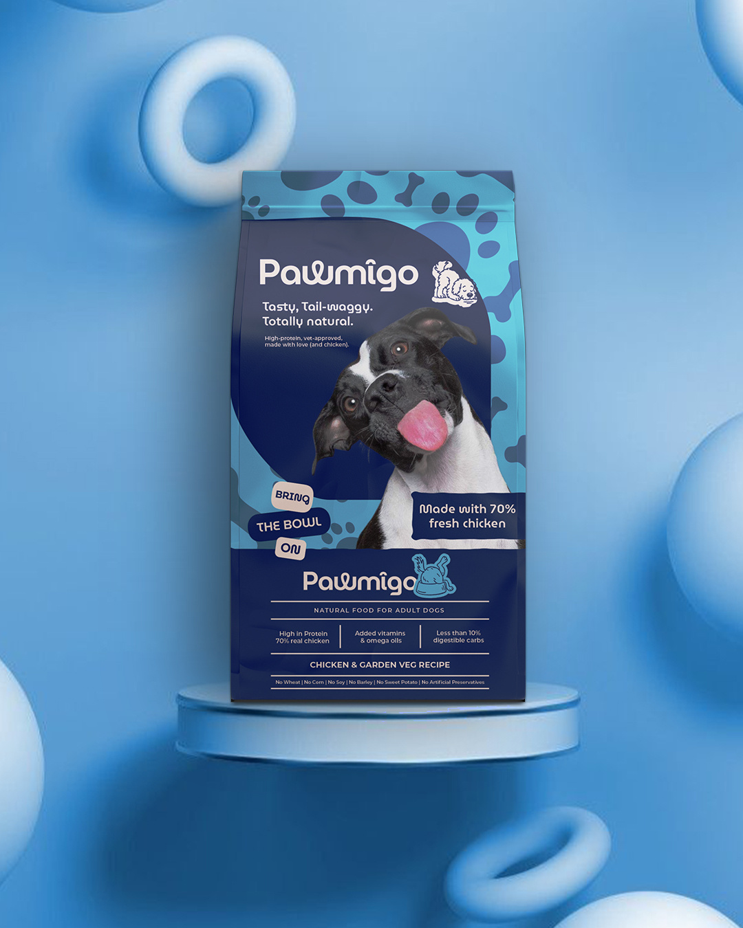 Pawmigo Packaging Design | Dogs Food Packaging by Raya Designs Studio ...
