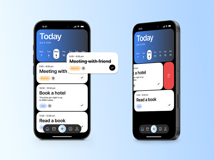 Task Management App - Main screen by Anastasia Ivanova on Dribbble