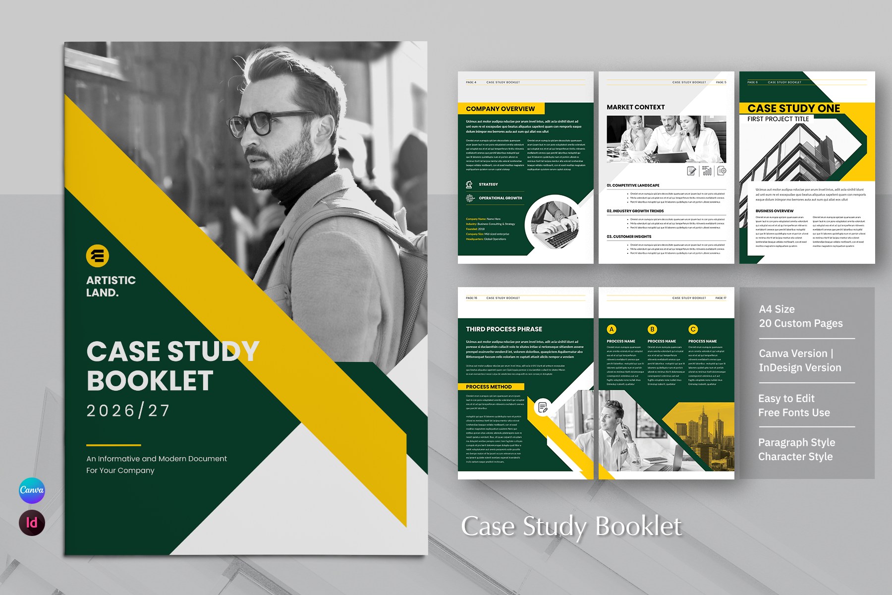 Case Study Booklet by Md Salauddin on Dribbble