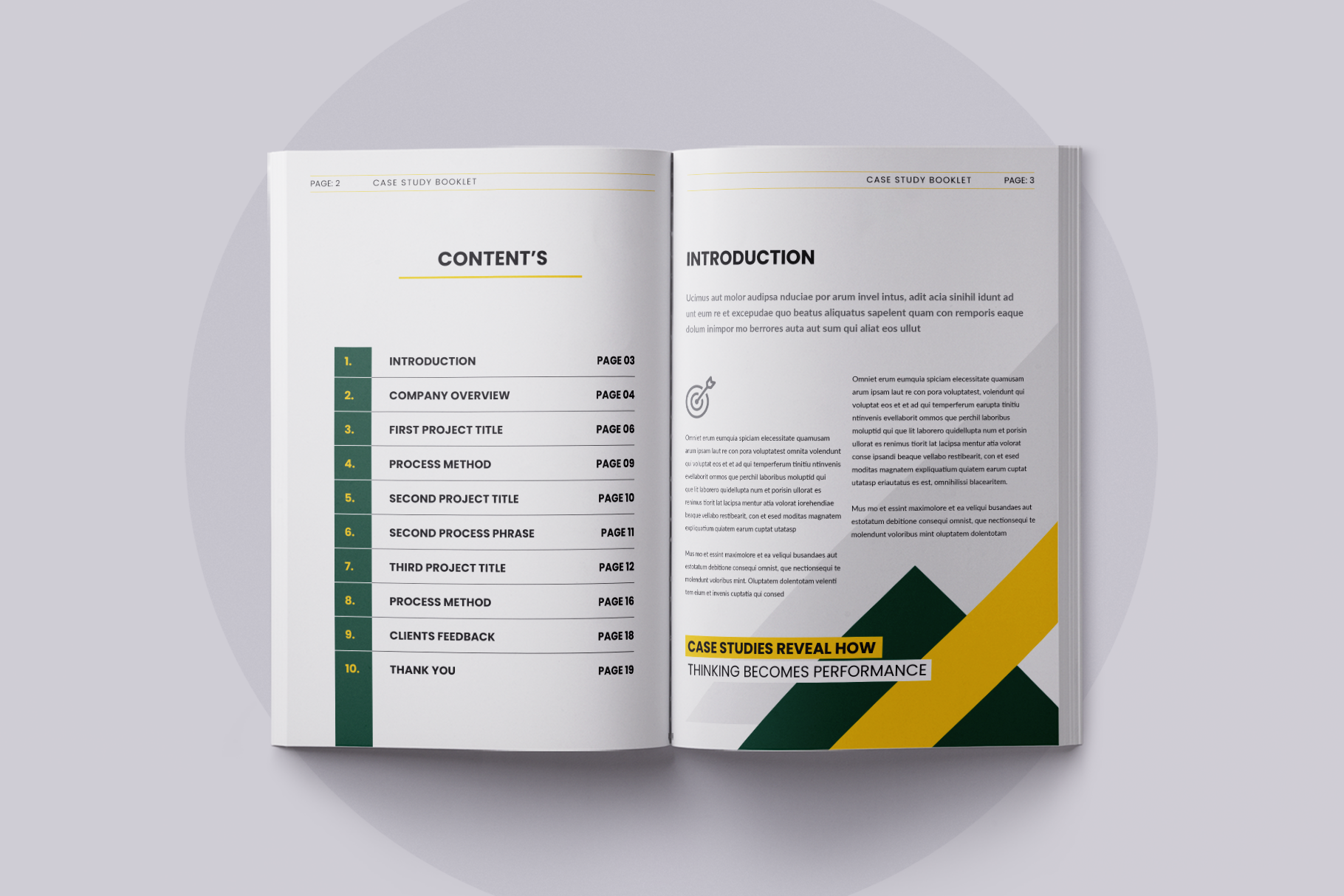 Case Study Booklet by Md Salauddin on Dribbble