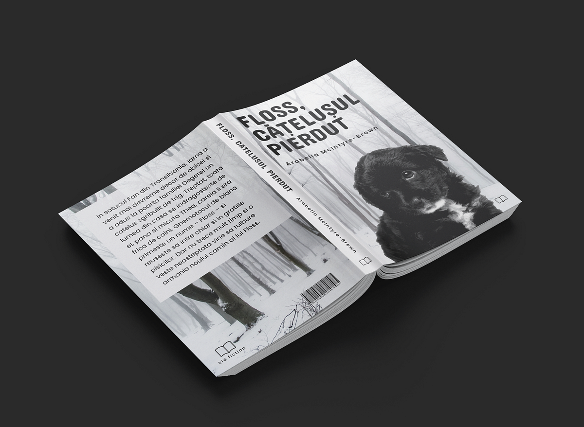 Floss, the Lost Puppy | Book Cover Redesign by Florentina on Dribbble