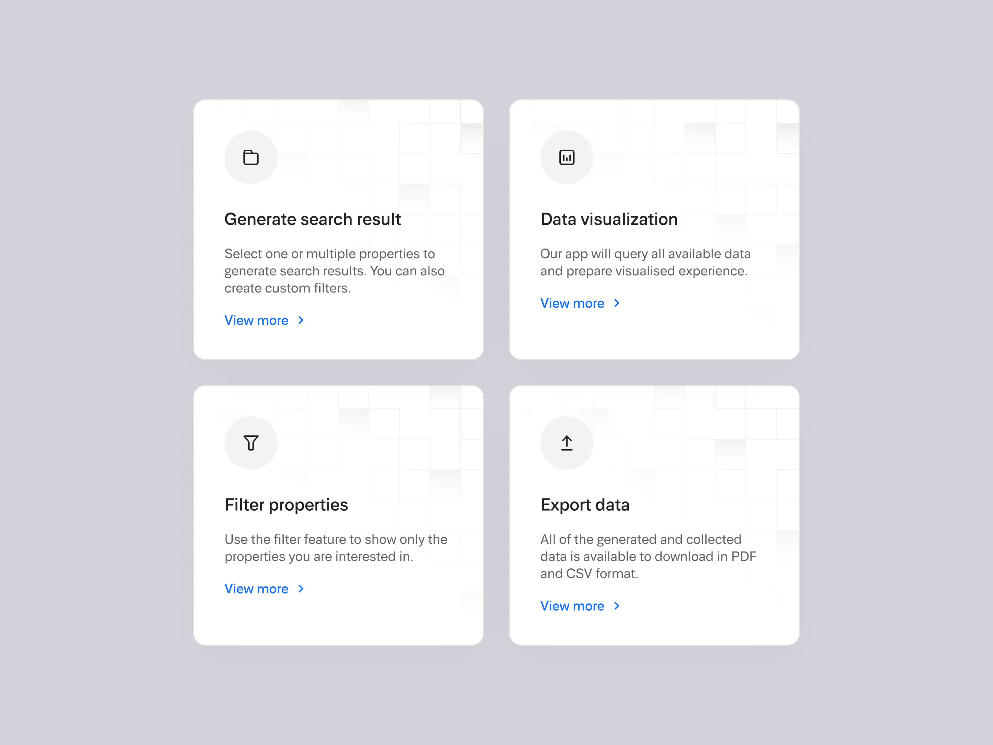 Proper – Features cards by Luka Bendic on Dribbble