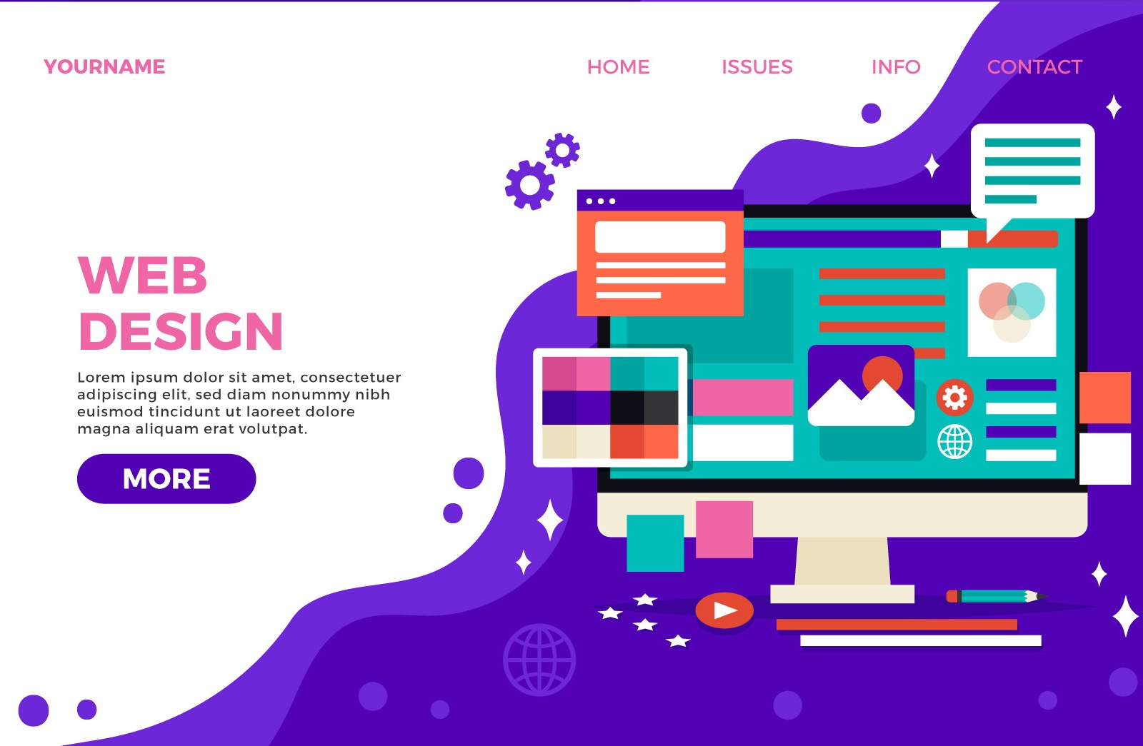 Wed Design Board by Saimy on Dribbble