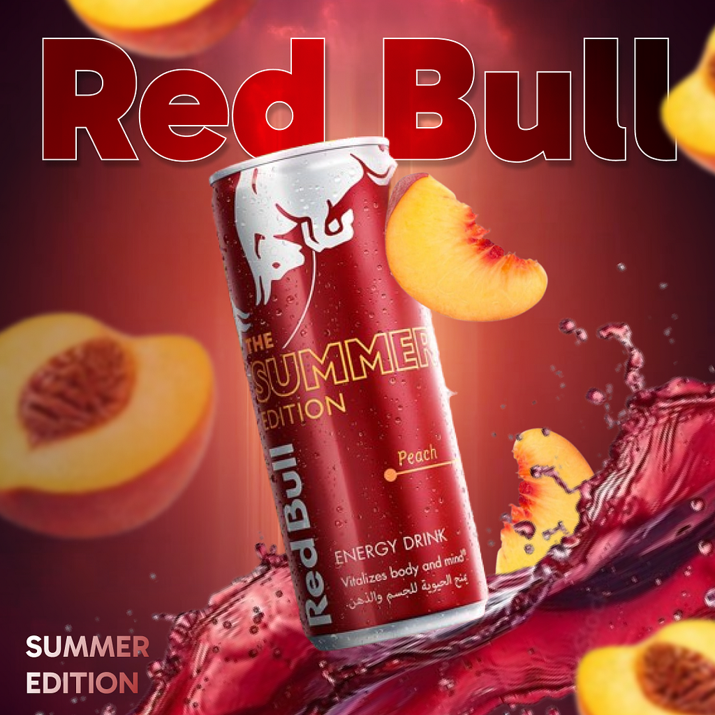 RED BULL Summer Edition Post Design by Krishna Sharma on Dribbble