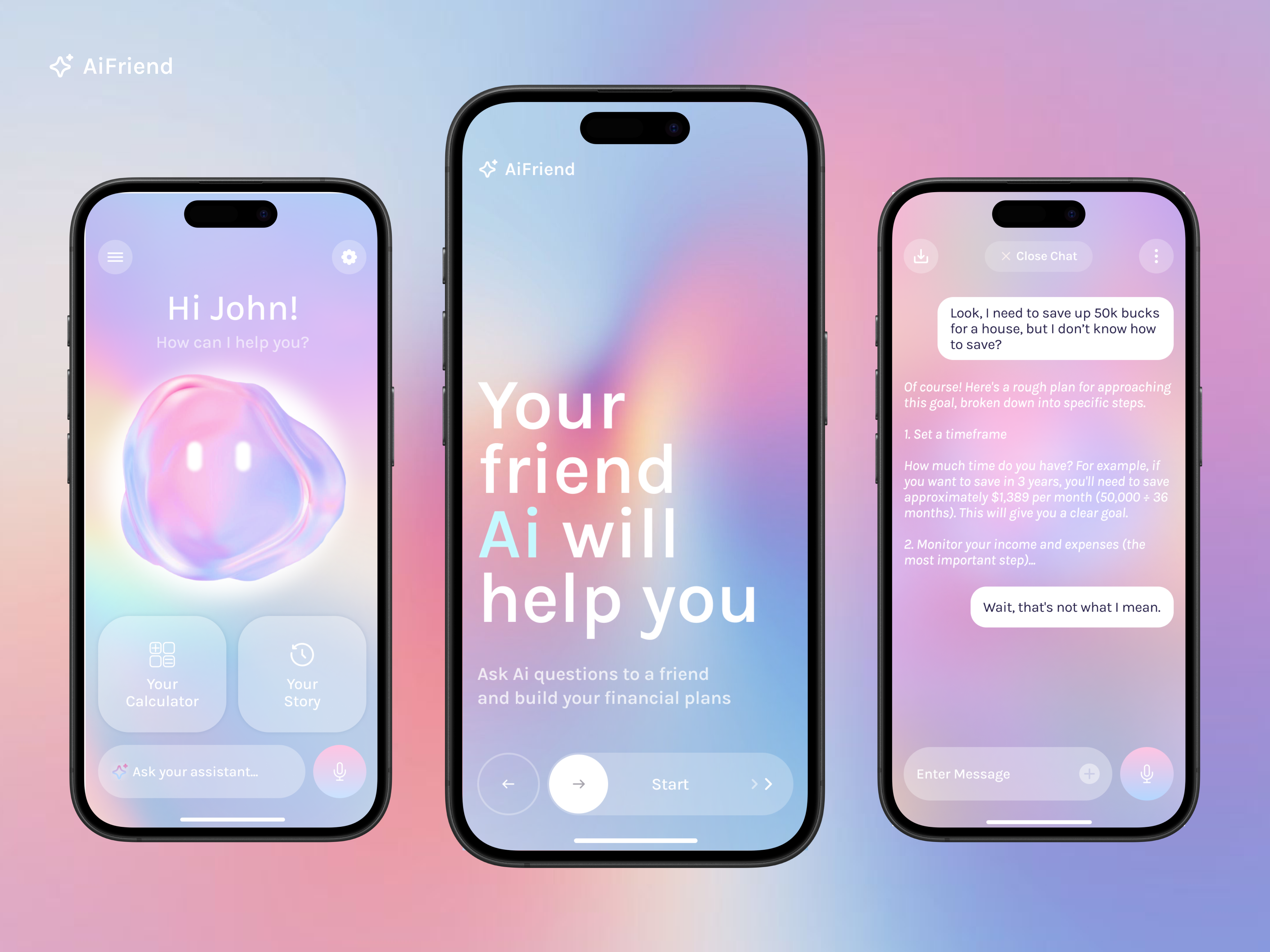 Financial AI Assistant Mobile iOS App Design by Purrweb UI/UX Agency on ...