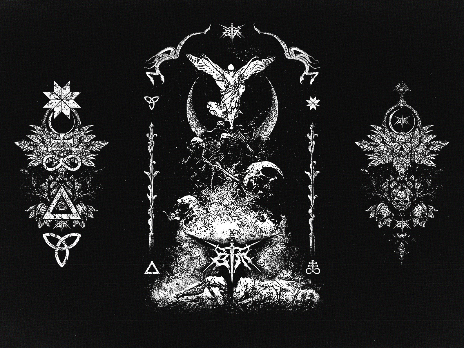 Merch Design - Ritual by Tim Obsession on Dribbble