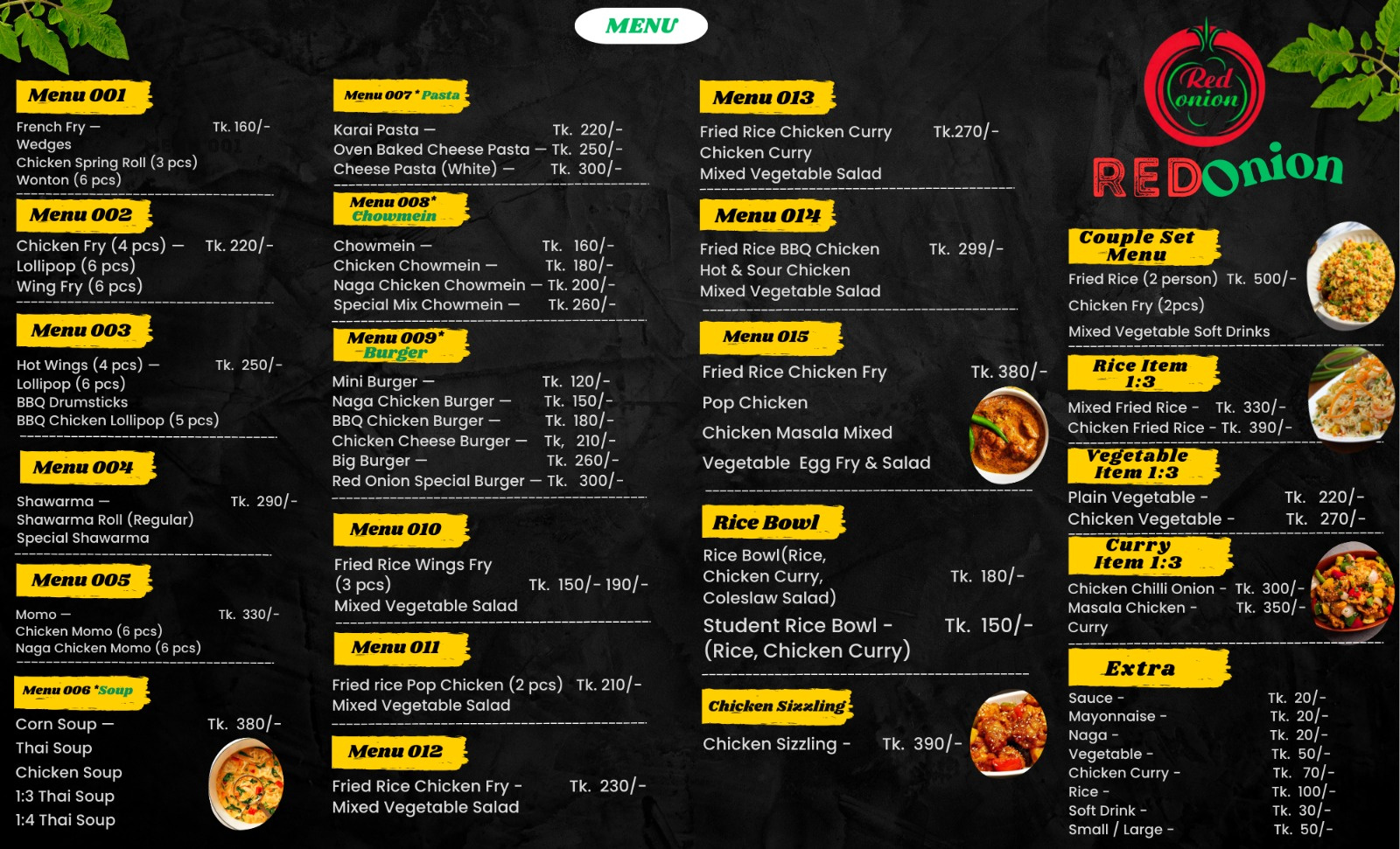 Real Client Project Cafe Menu Design by MF Design Zone on Dribbble