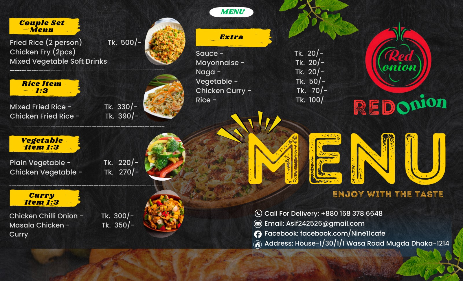 Real Client Project Cafe Menu Design by MF Design Zone on Dribbble