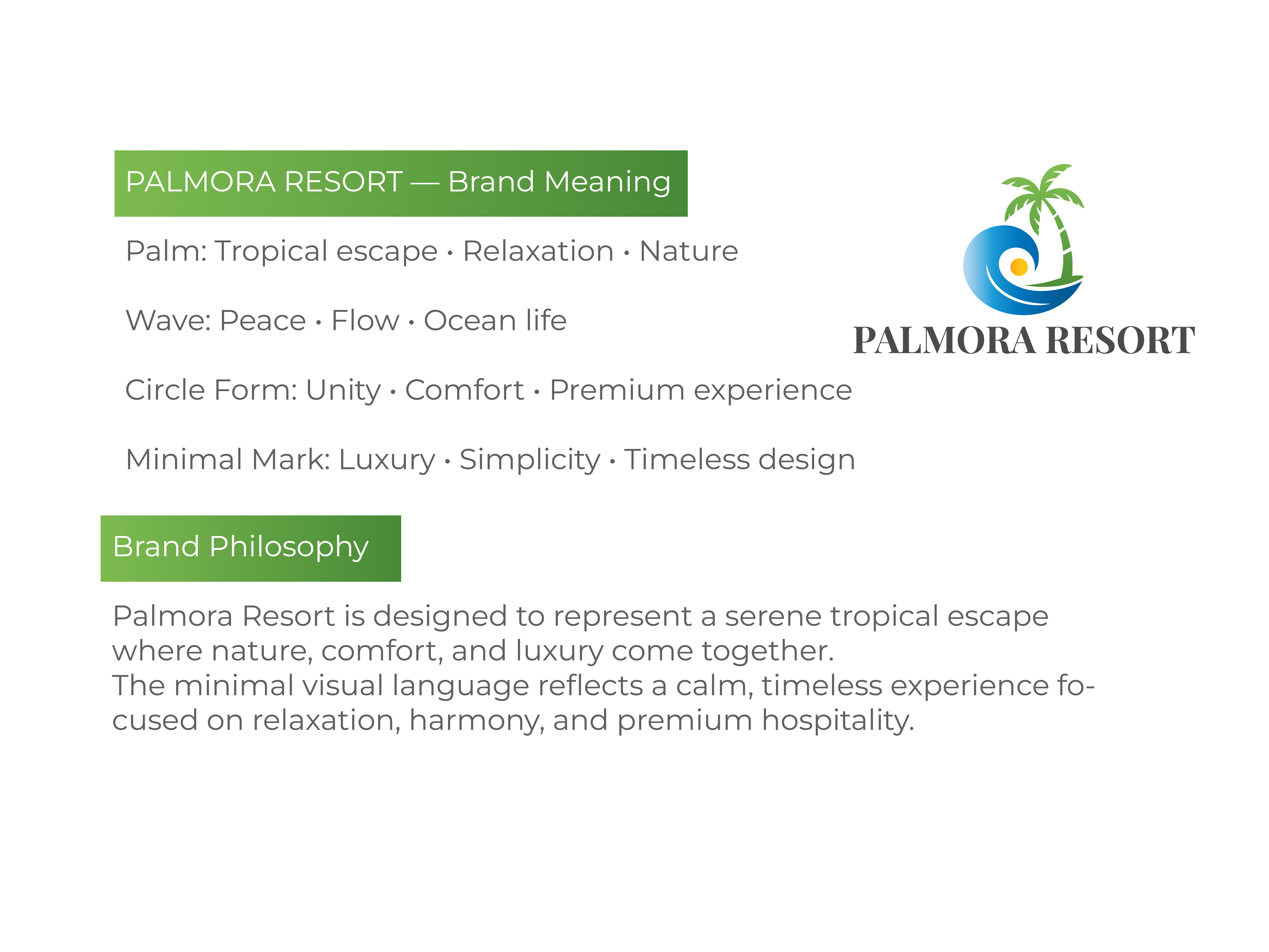 Palmora Resort | Premium Beach Resort Logo Design by Samina Mallick on ...