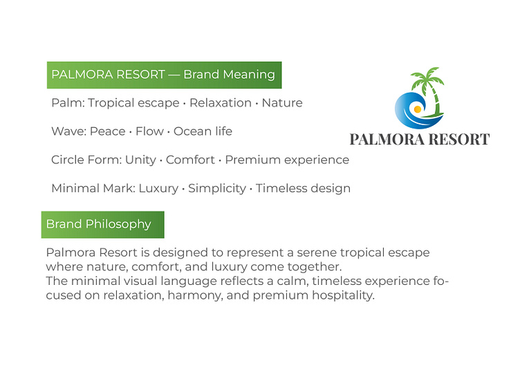 Palmora Resort | Premium Beach Resort Logo Design by Samina Mallick on ...
