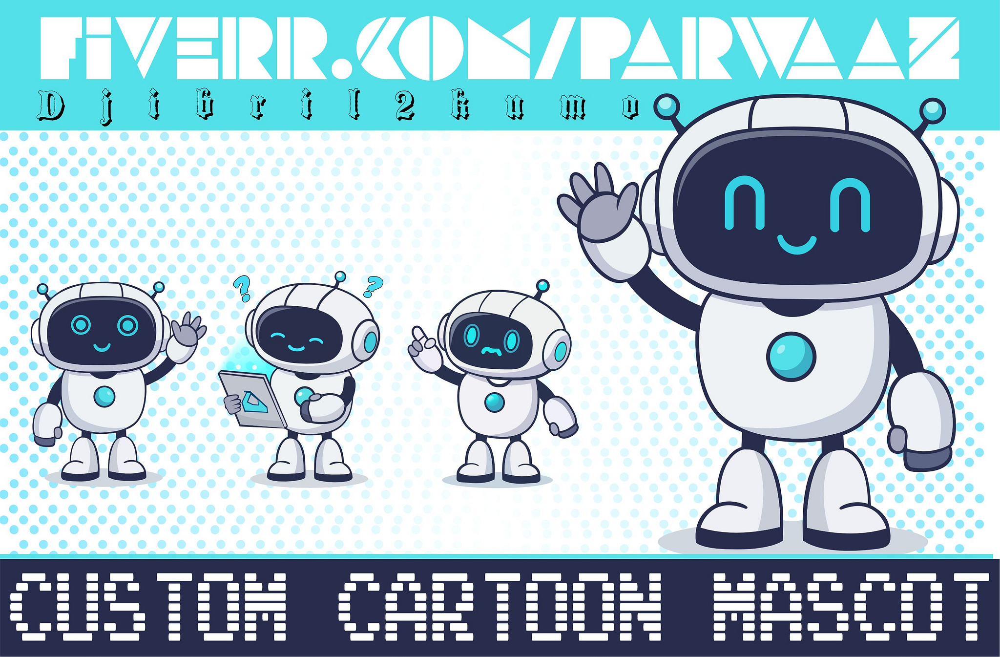 Robot Character Mascot Design for Modern Brands||Discord Emojis by ...