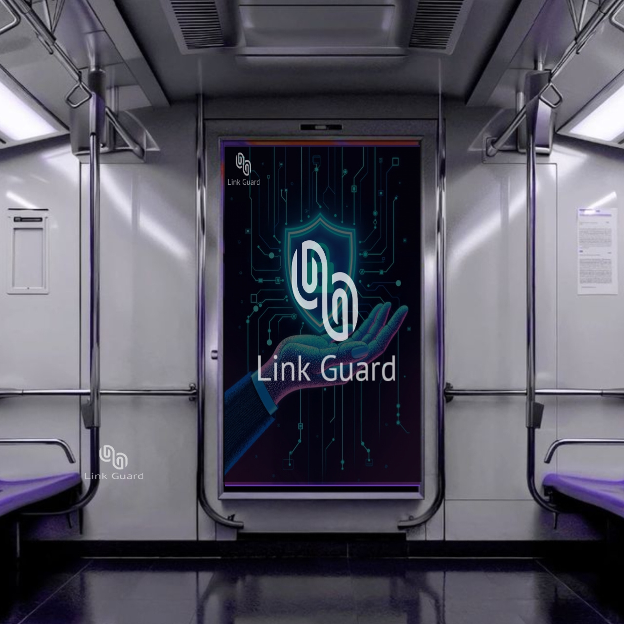 The logo design L +G Link Guard by Vishal Kumar on Dribbble