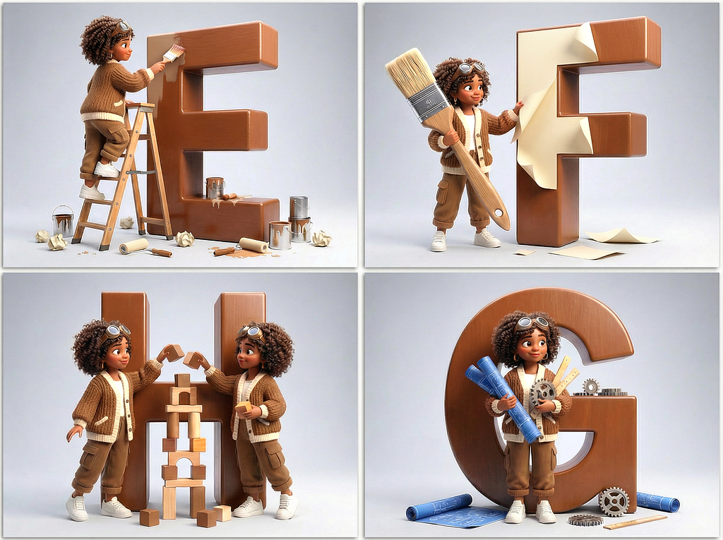 3D Educational Design by Mako Tsereteli on Dribbble