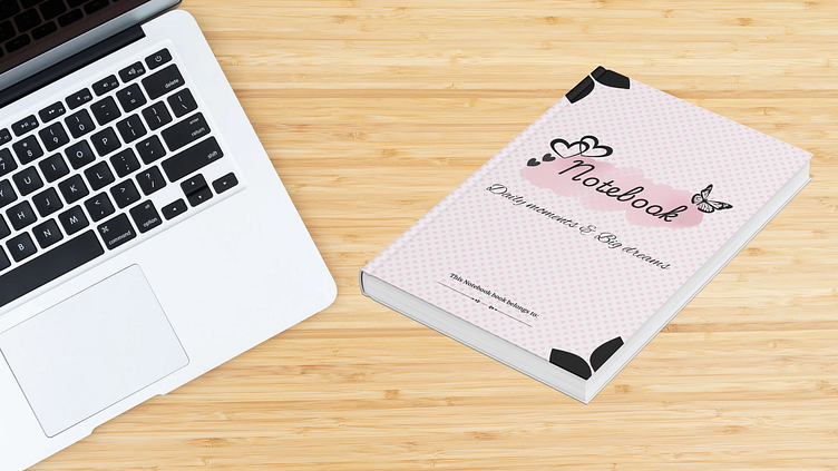 Professional printable Pink Aesthetic Notebook by Mabroka Khalid on ...