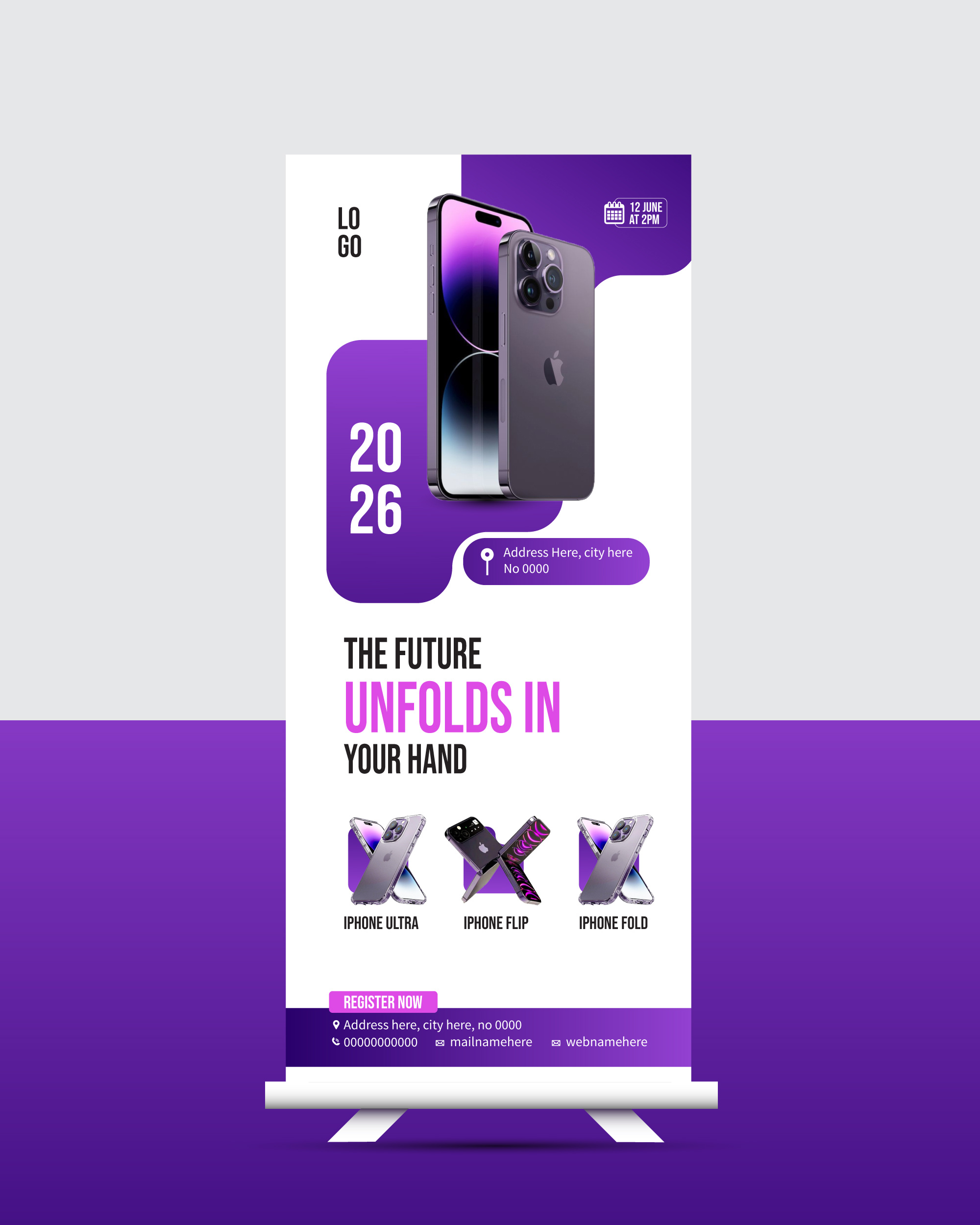 Gadget Roll-up banner by Mijanur Rahman Mijan on Dribbble