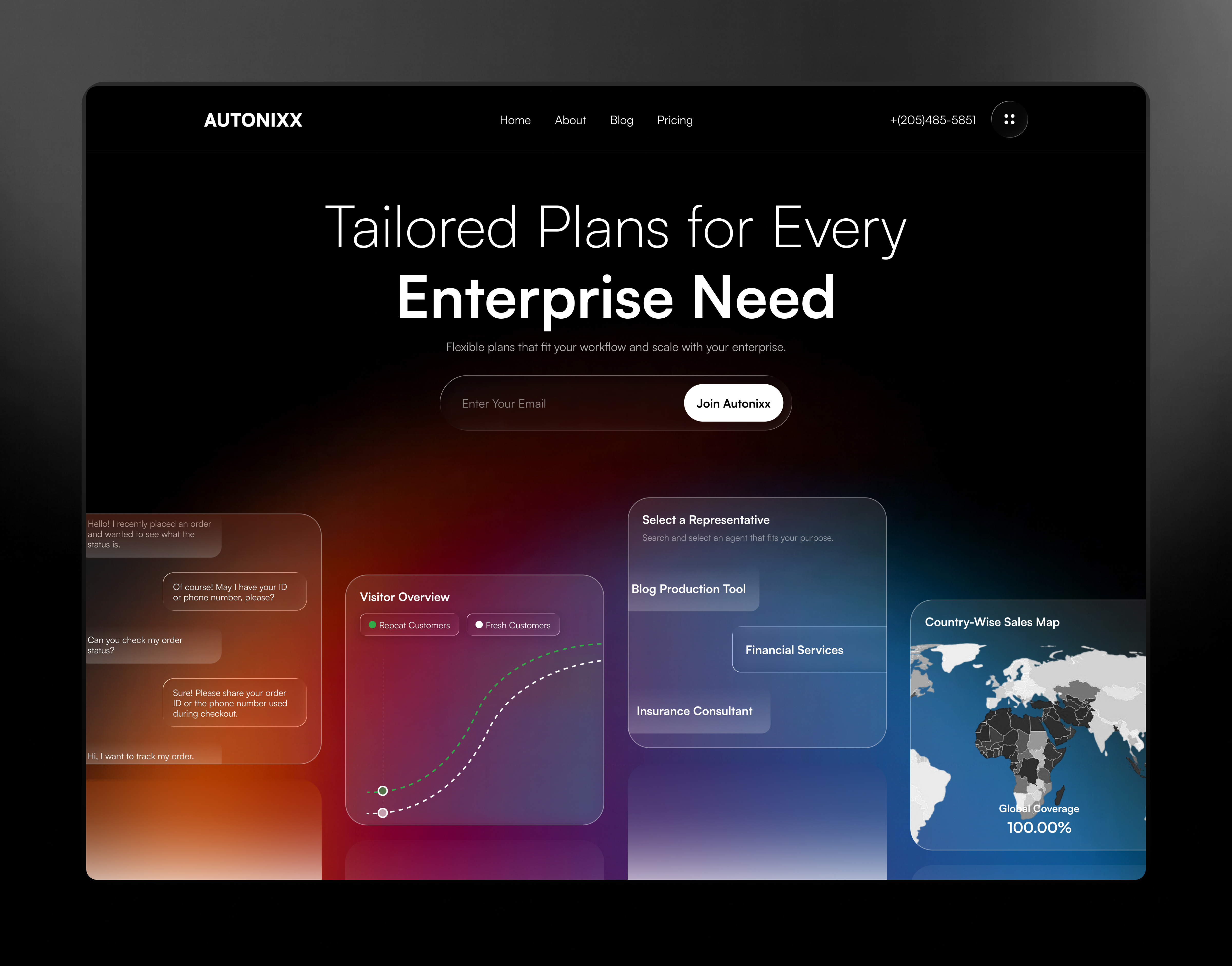 Automation & AI Agent Website by Sahil Dobariya for Heloxone® on Dribbble