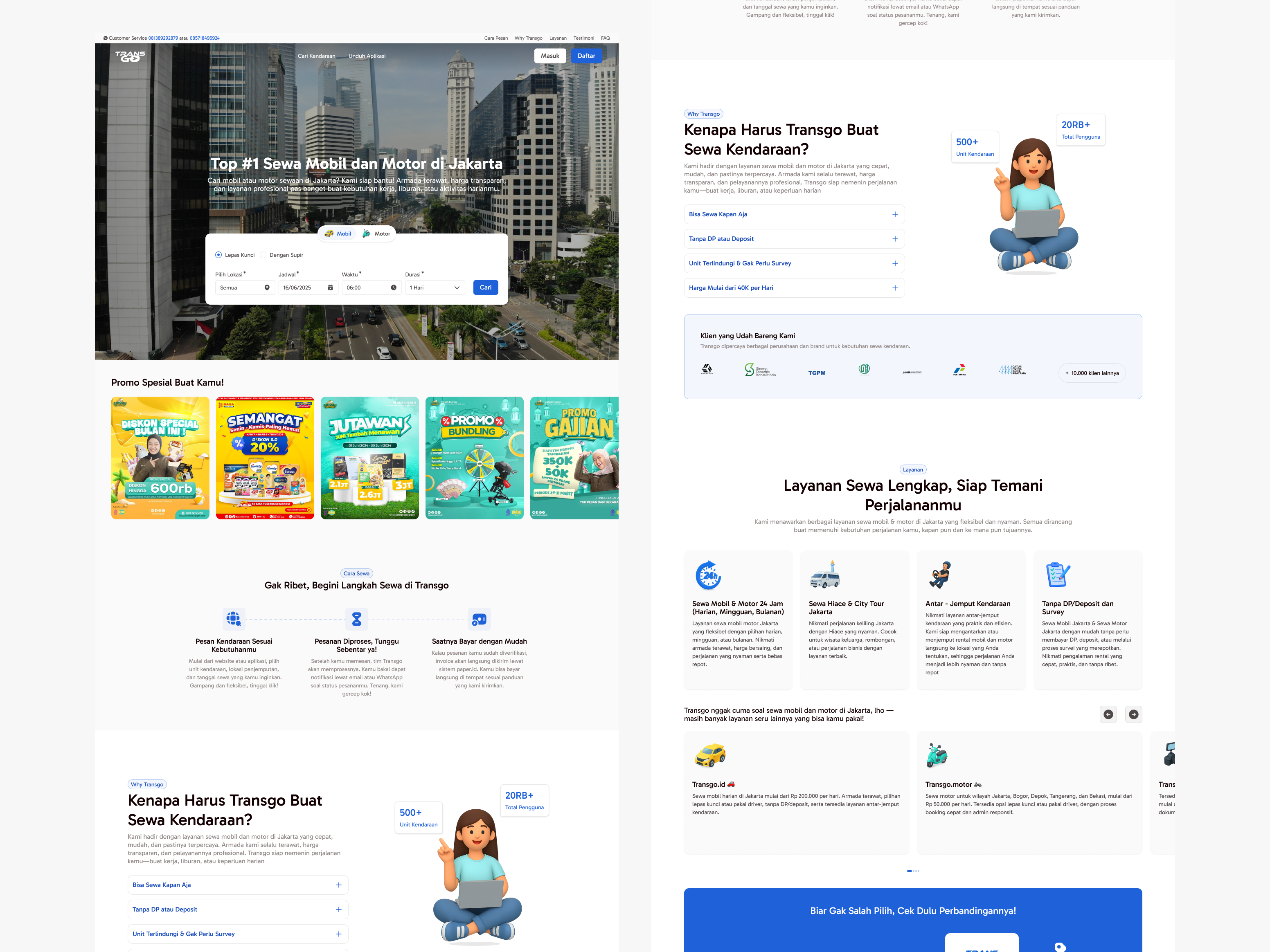 Transgo: Car and Motorcycle Rental in Jakarta by Ariel Raf Sanjani on ...