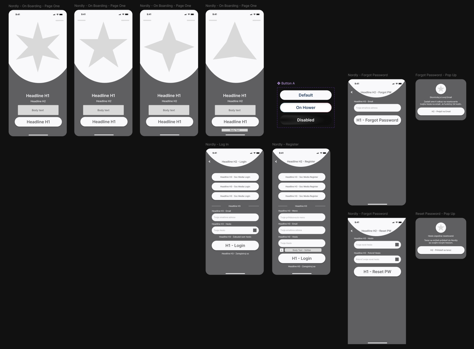 Nordly - Onboarding Screen Design by Denis Danko on Dribbble