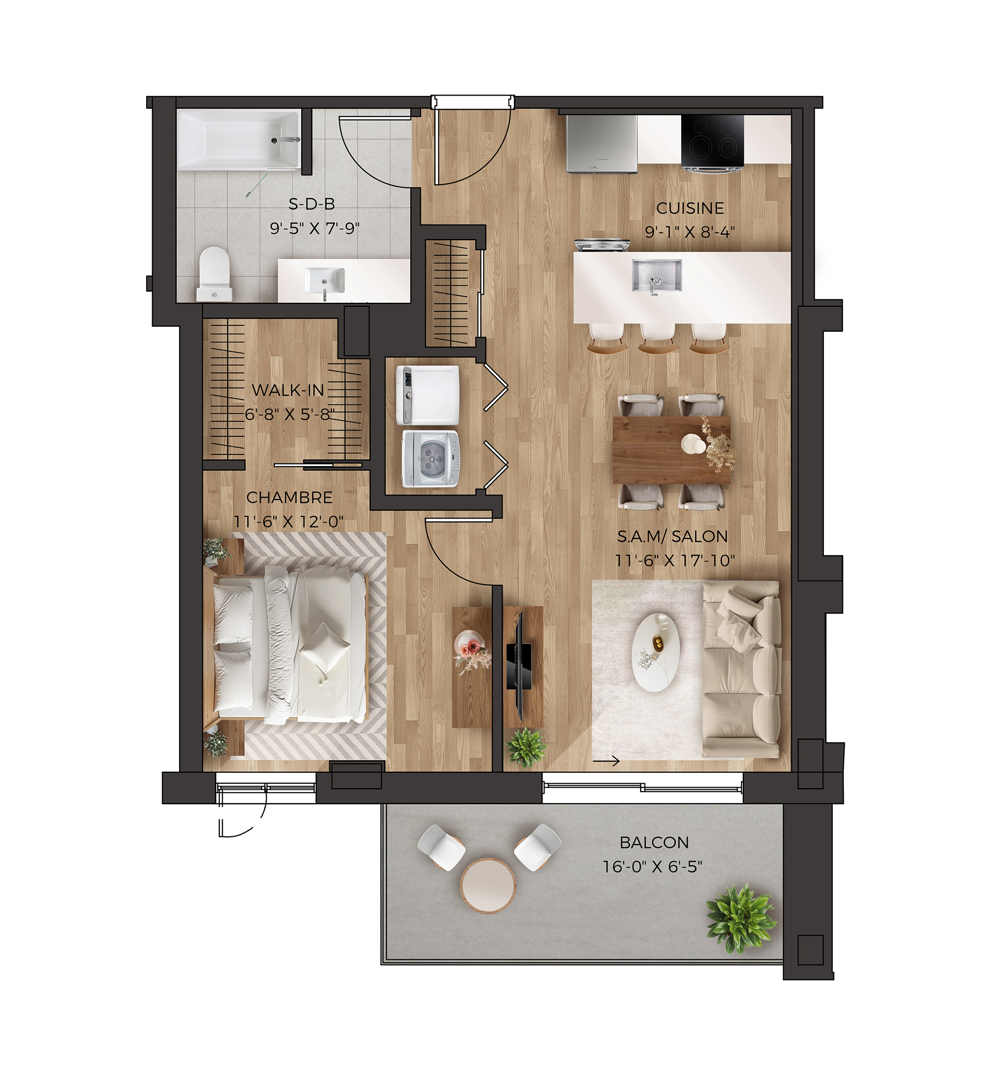 2D Realistic floor plans for the Real Estate sales office by Daryna ...