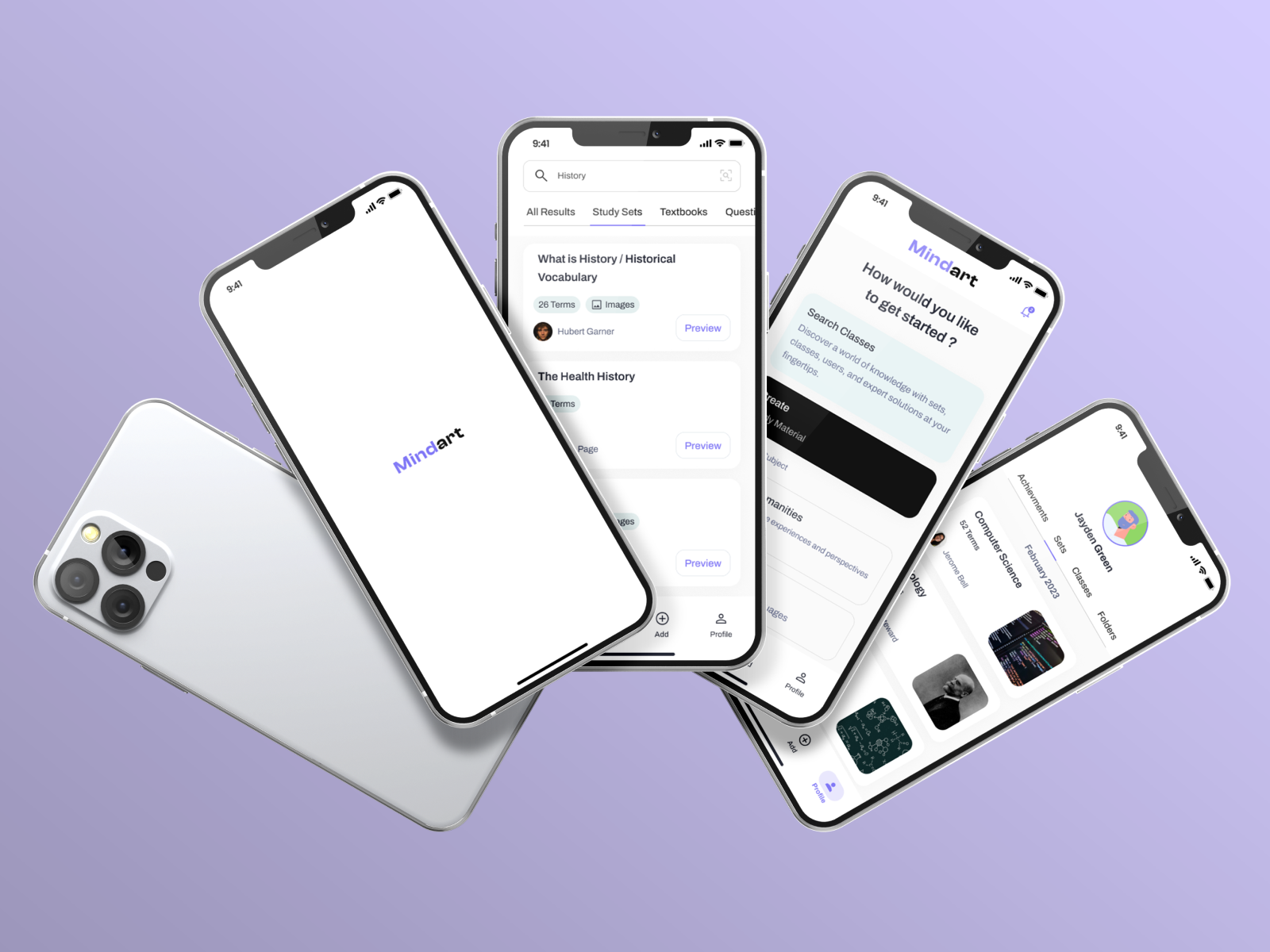 Mindart study app by Apptix.io on Dribbble