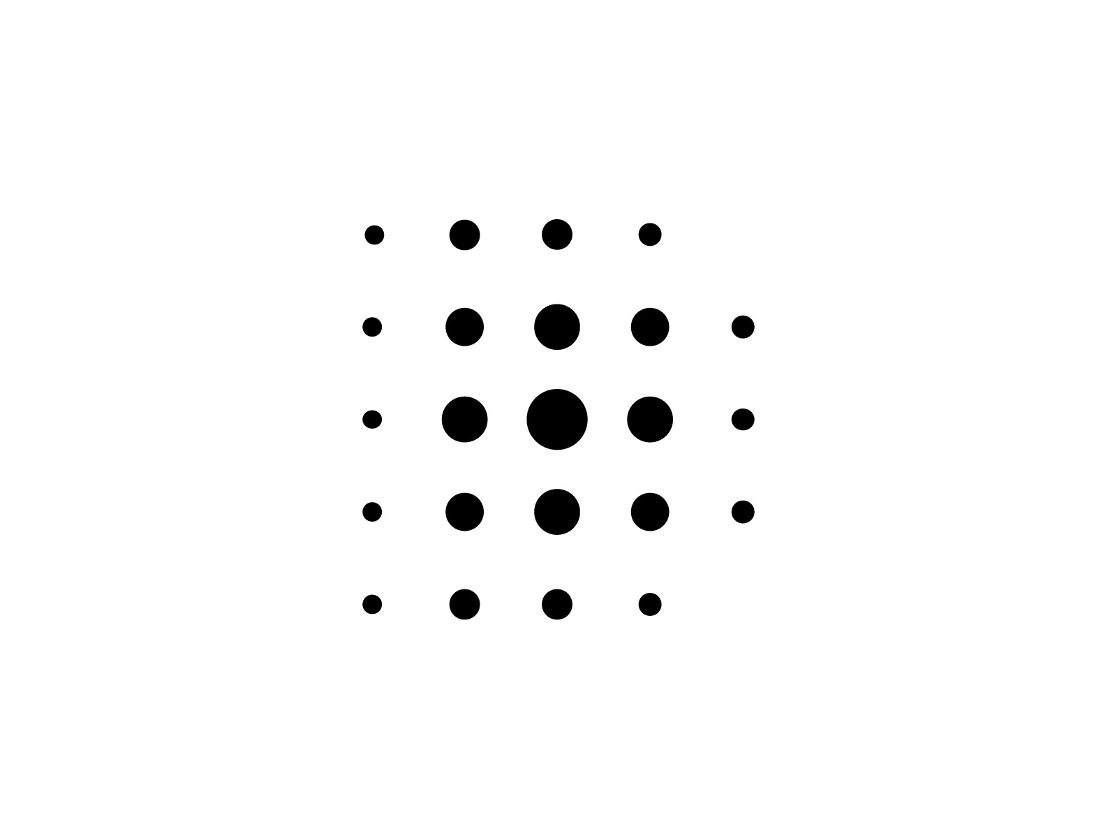 Letter D Dots Logo Concept // For Sale by Khabib Khandakar on Dribbble