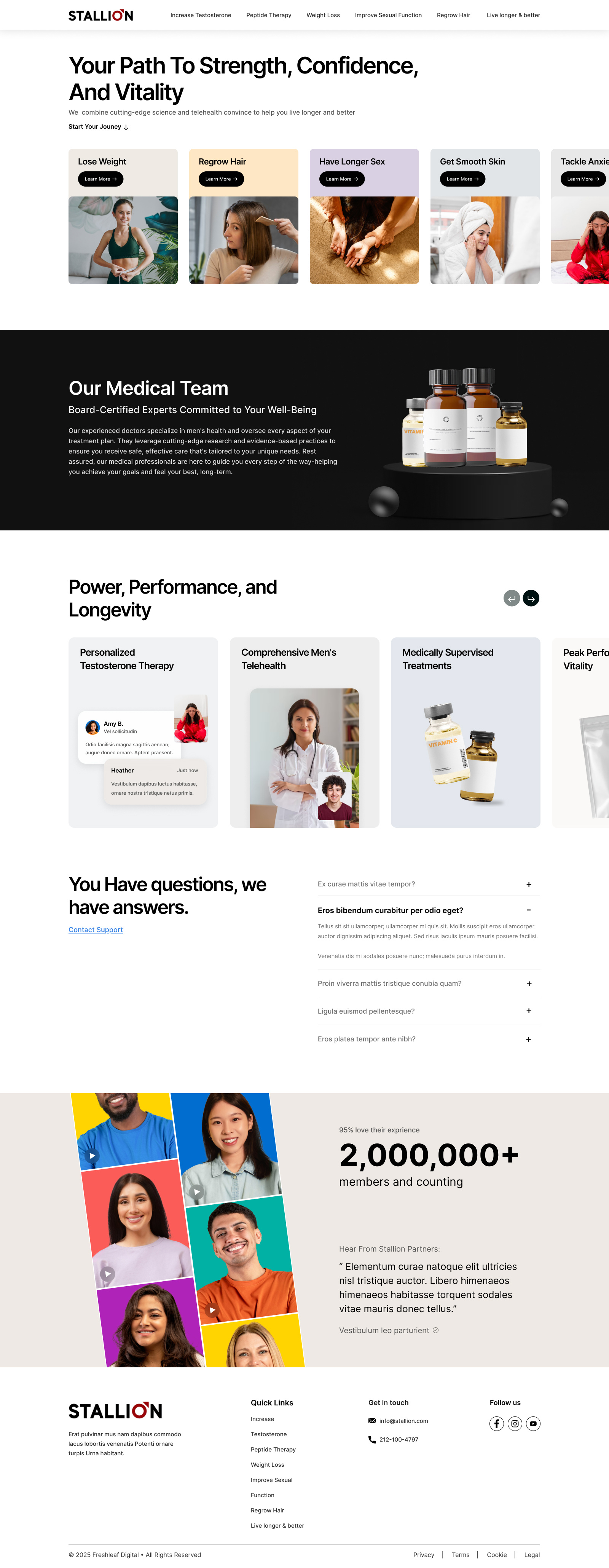 Stallion - Digital Mental Health Website by Pritha Roy Chowdhury on ...