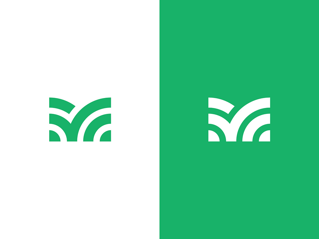 Letter M Wifi Logo Design / For Sale! by Alamgir Brands on Dribbble