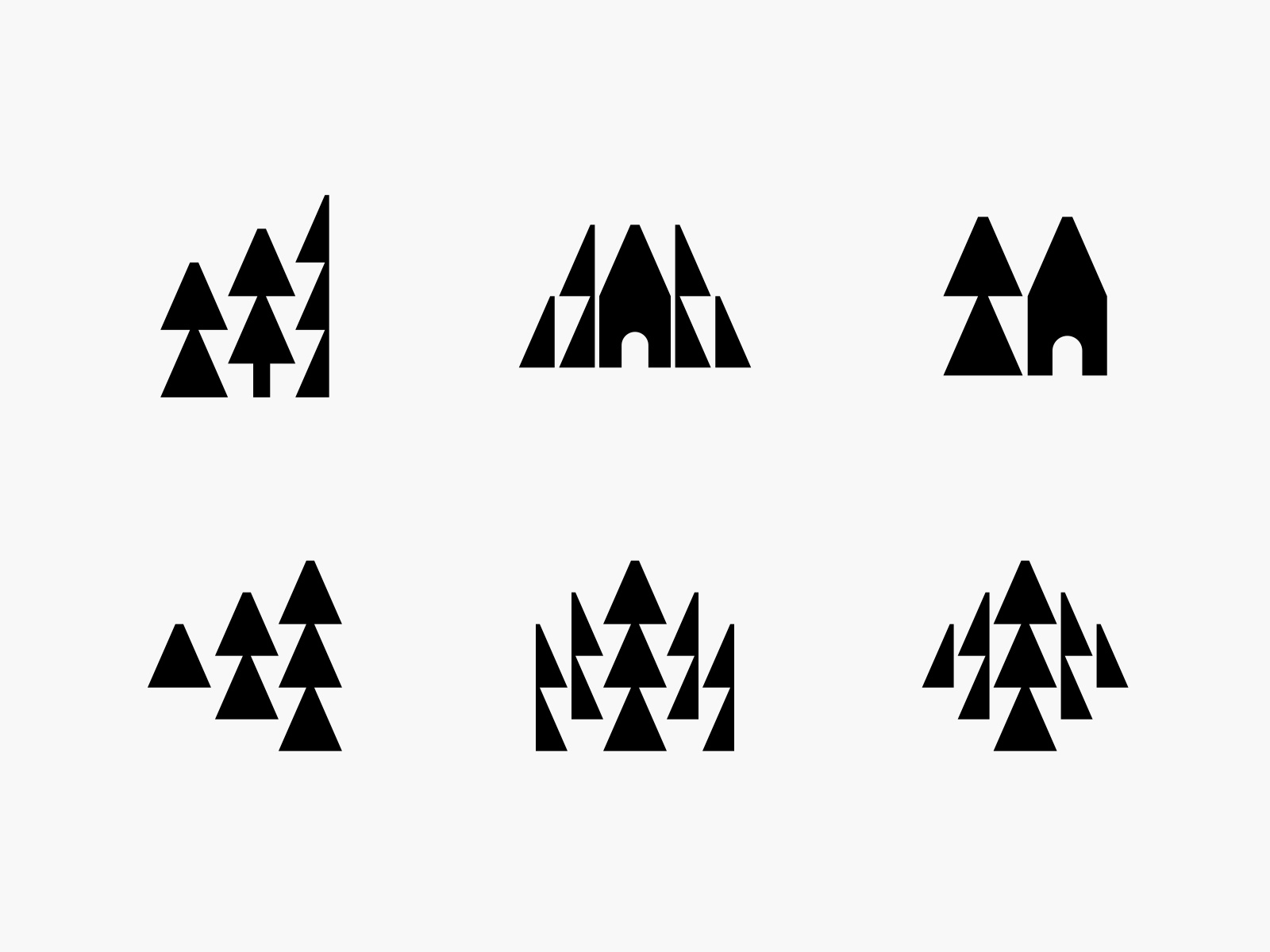 Forest Logos by Catur Argi on Dribbble