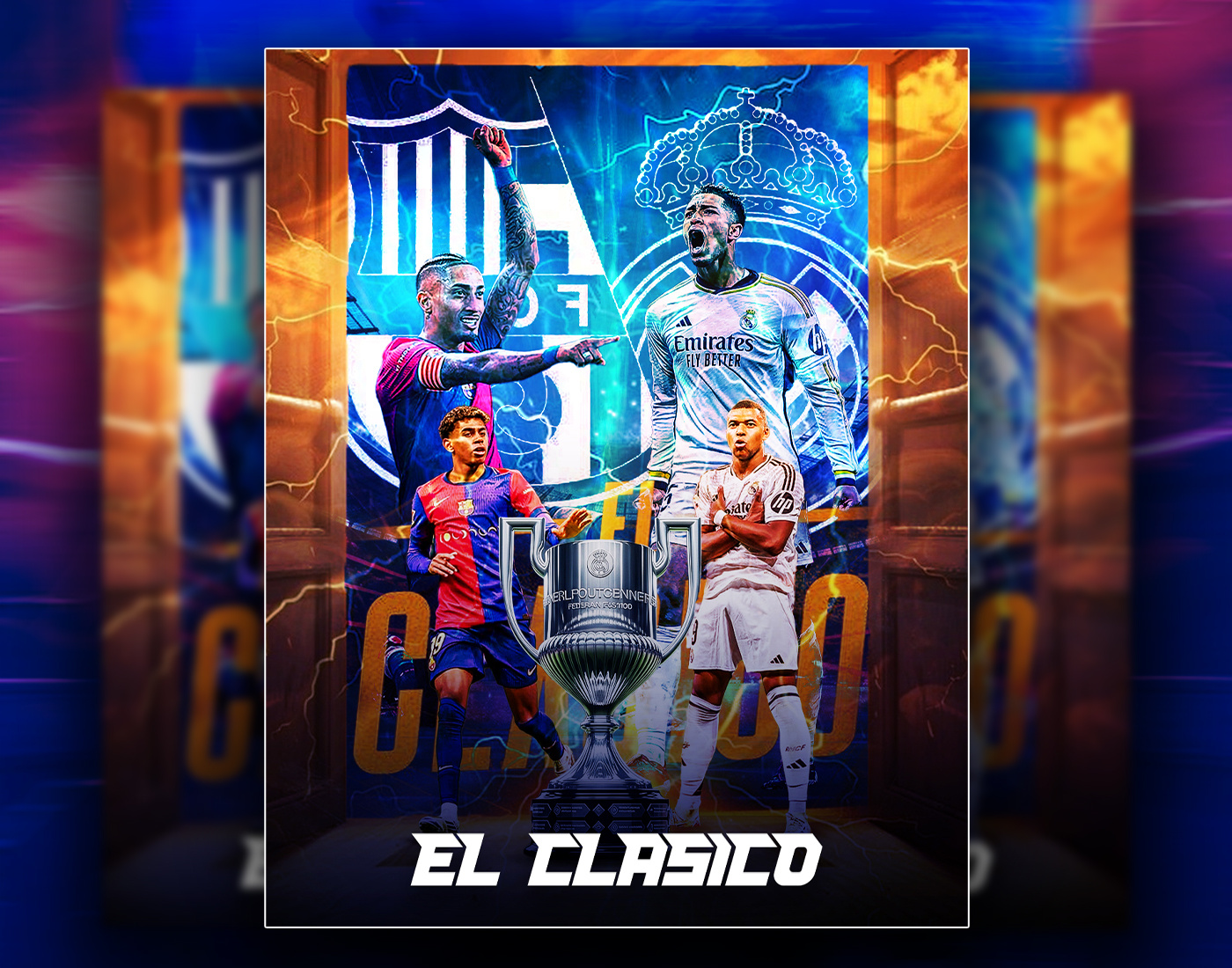 EL CLÁSICO | Rivalry Redefined Poster by Protim Dey on Dribbble