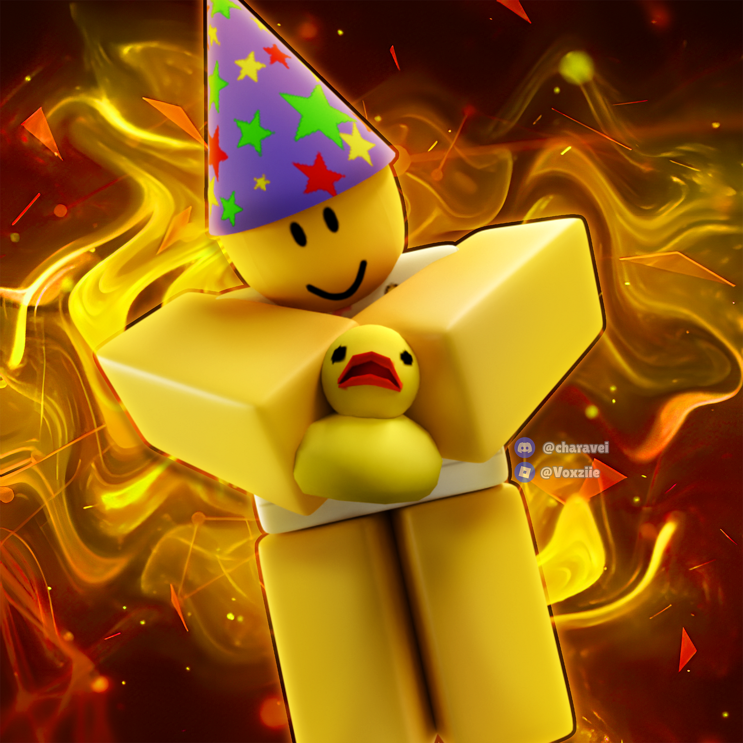 Roblox commissioned profile picture by Voxziie on Dribbble
