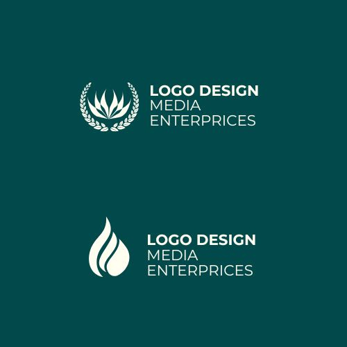 Logo design with unique color scheme by Ashar Kazmi on Dribbble