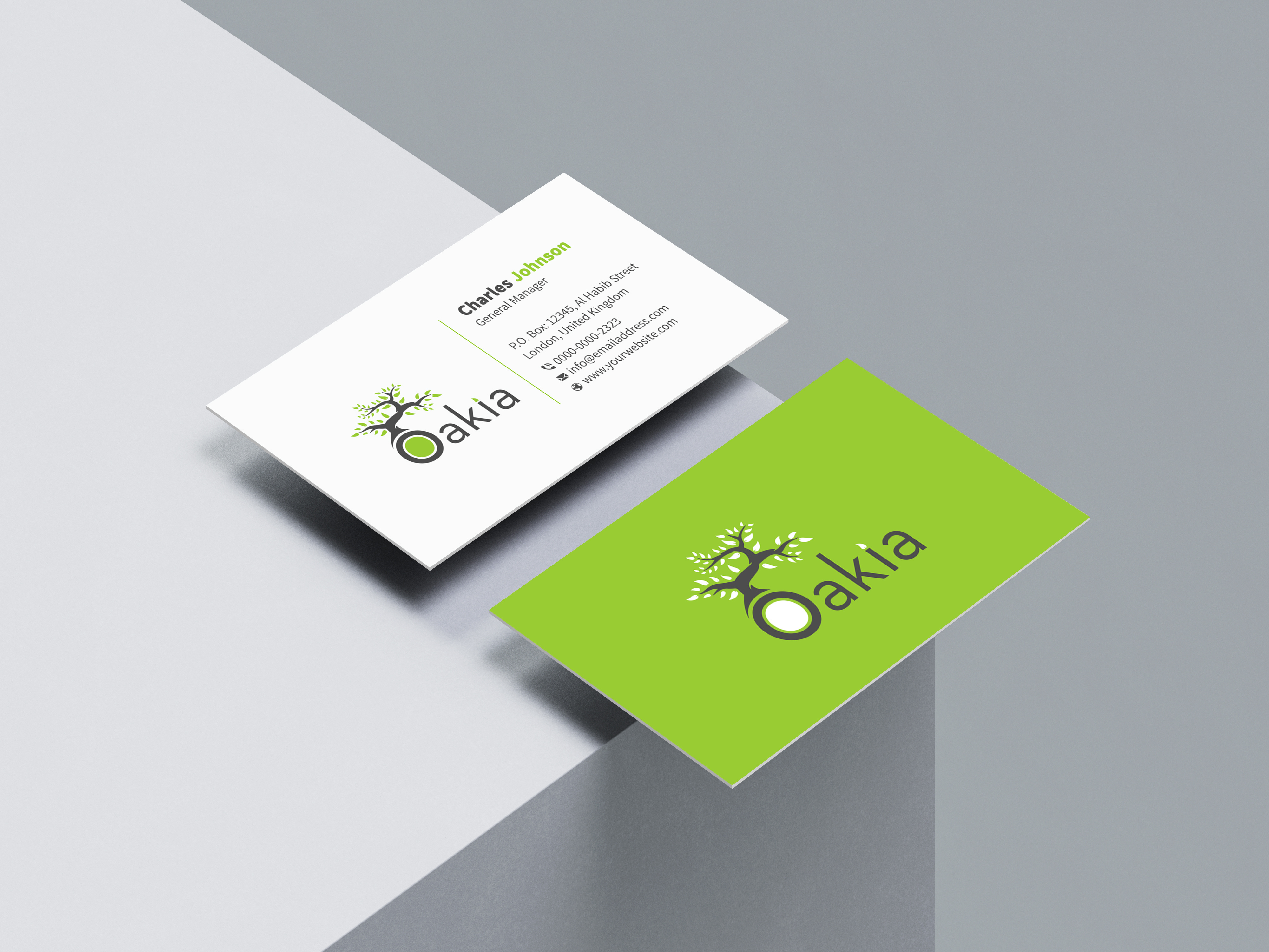 Business Card Design template by Dipangkar Roy on Dribbble