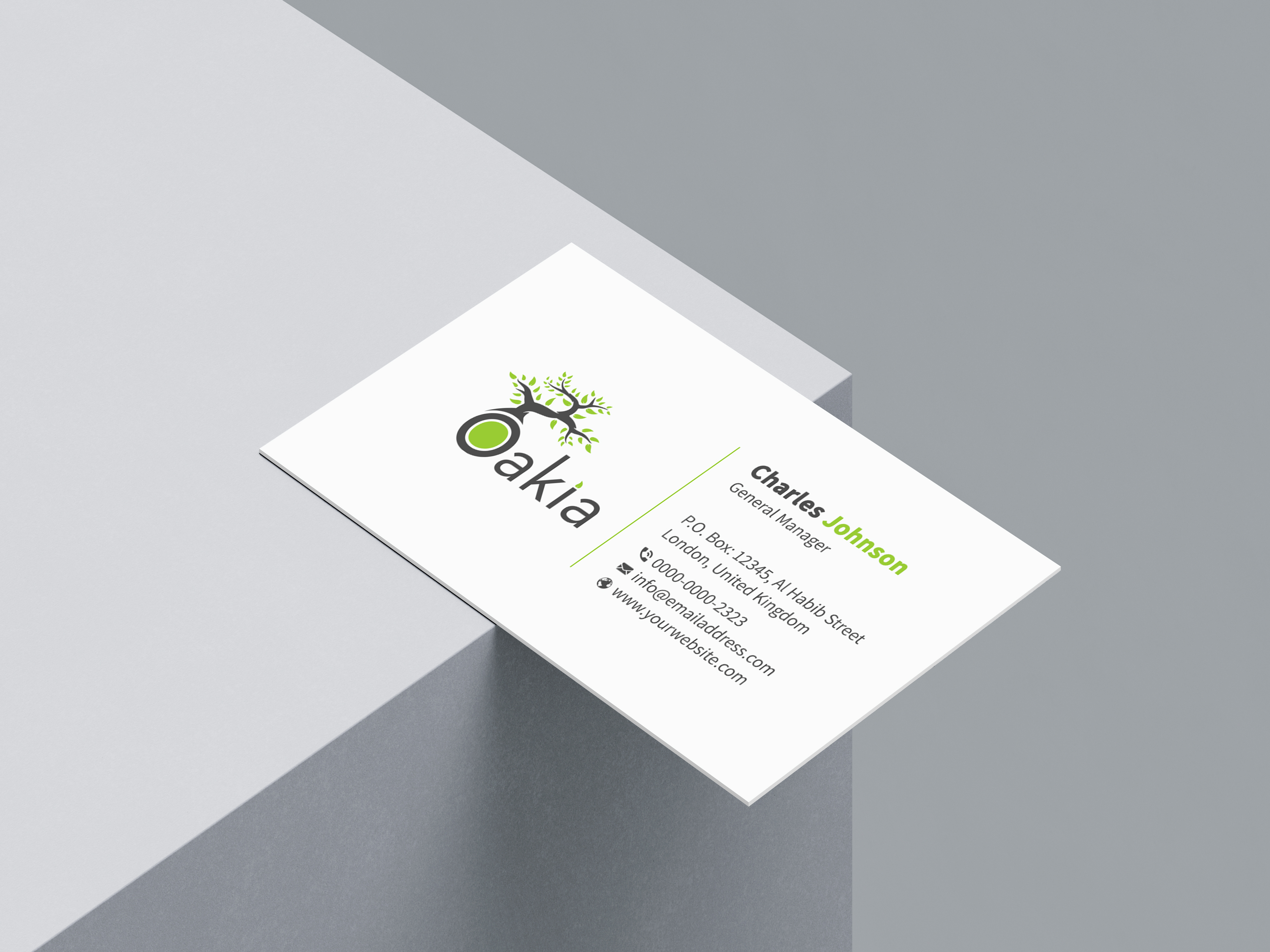 Business Card Design template by Dipangkar Roy on Dribbble