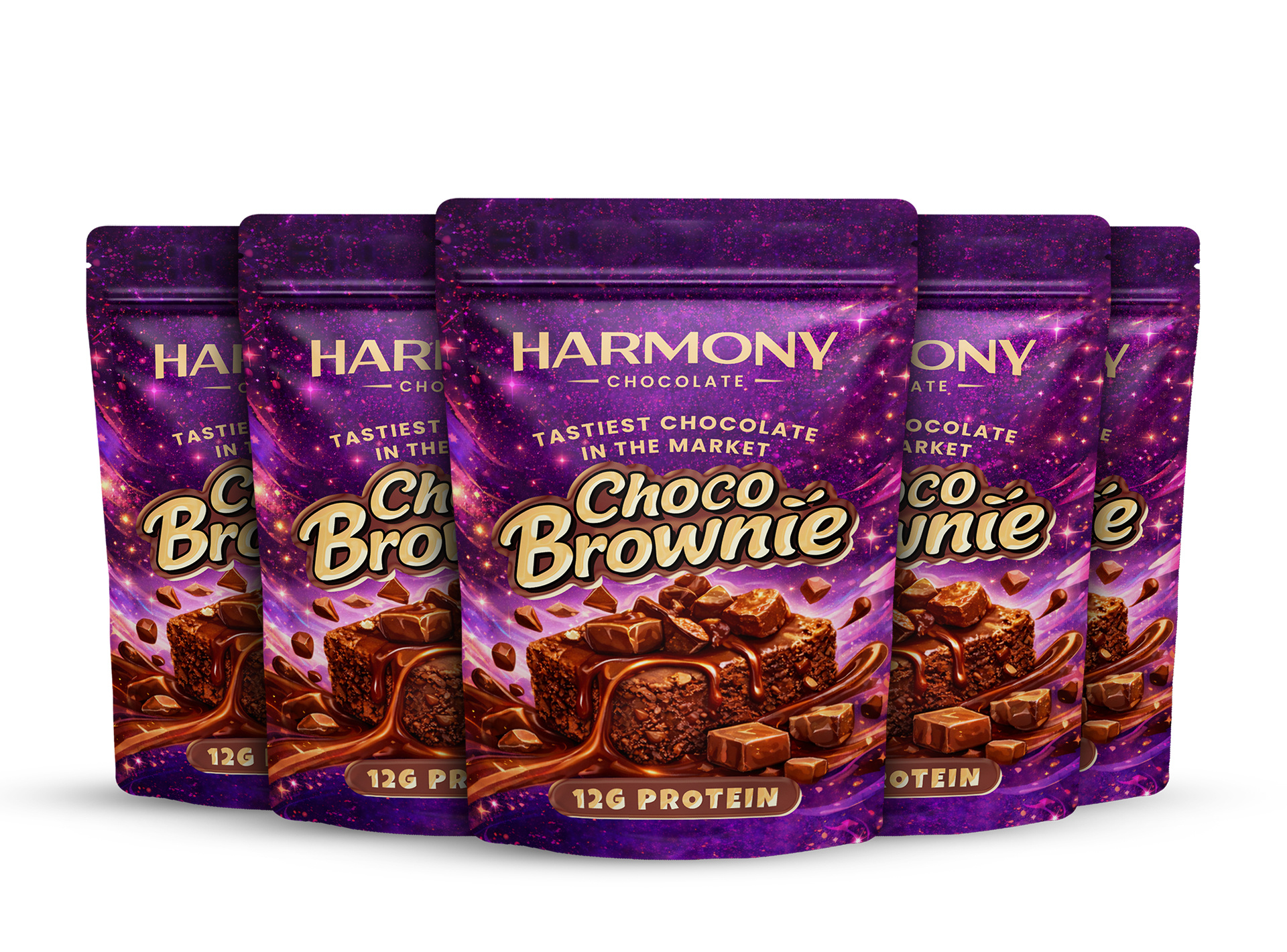 Harmony Branding- Chocolate Pouch Packaging Design by Mostakim Ahmed ...