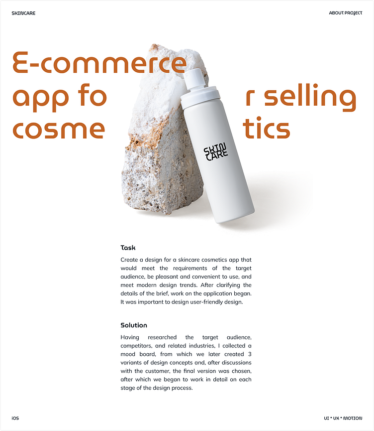 Skincare e-commerce app by Max Cherniavskyi on Dribbble Skincare e-commerce app by Max Cherniavskyi on Dribbble