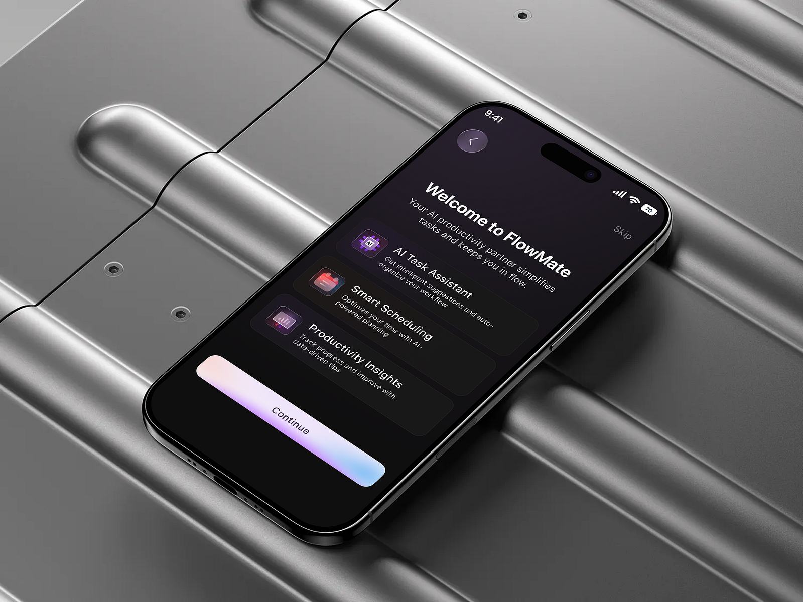 FlowMate – Next-Gen AI Productivity App by Creative Studio on Dribbble