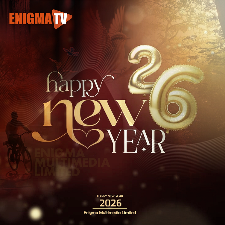 Happy New Year Post for Enigma TV by Md Rakib on Dribbble