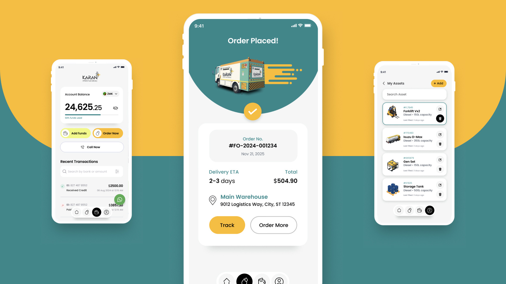 KaranX - Fuel Delivery App UX UI Design by Jai Wadhwani on Dribbble