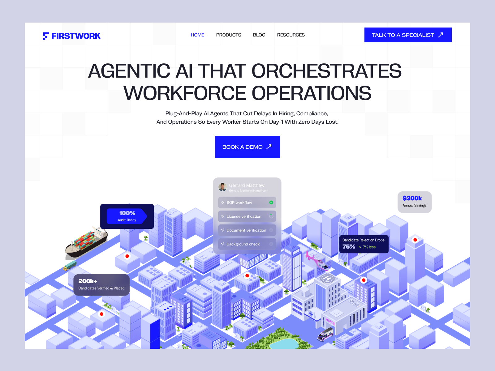 Firstwork Website Redesign by Harpreet Singh for Groto on Dribbble