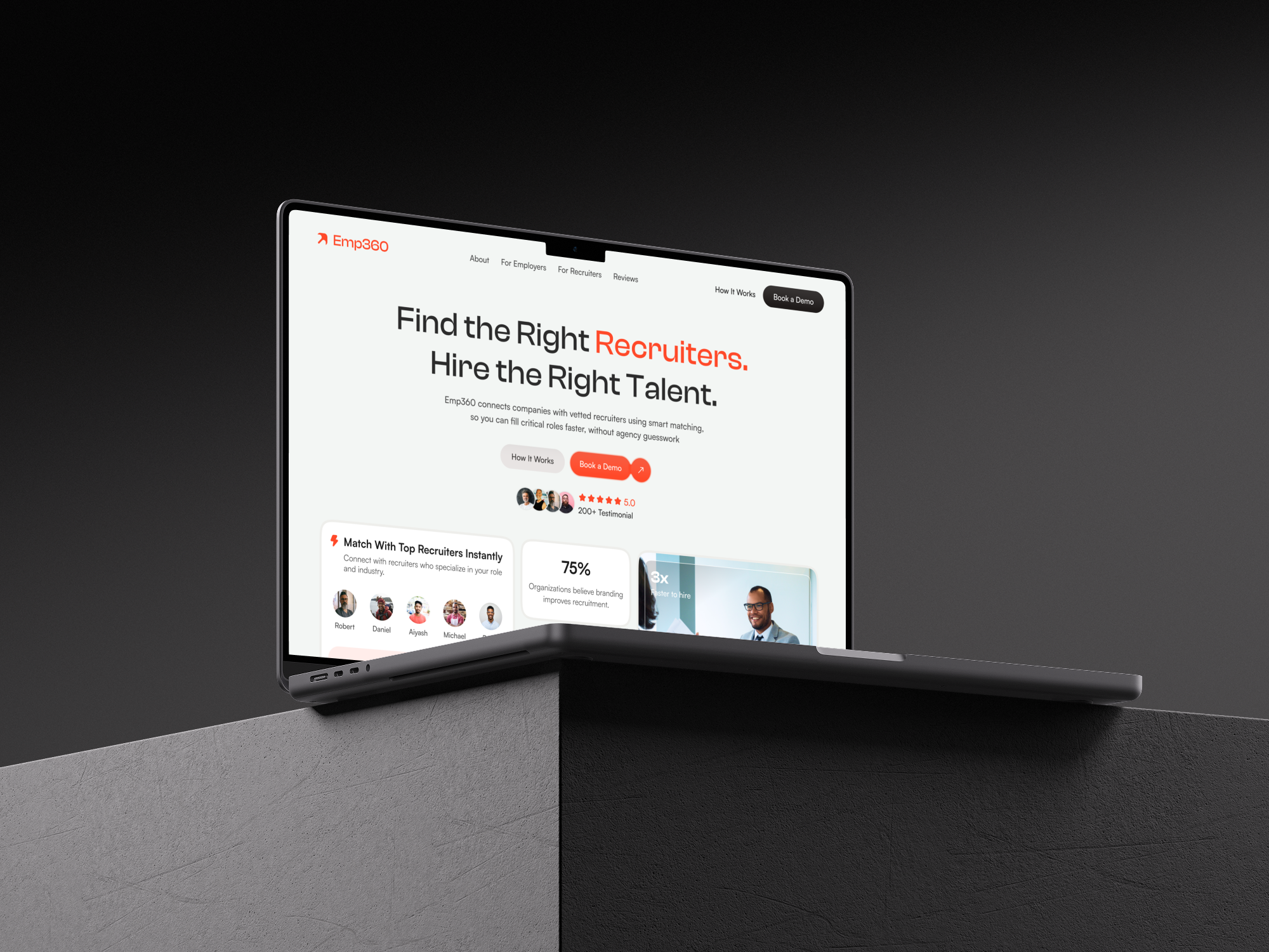 Recruitment & Hiring Platform Website UI/UX Design by ilias miah Hire ...