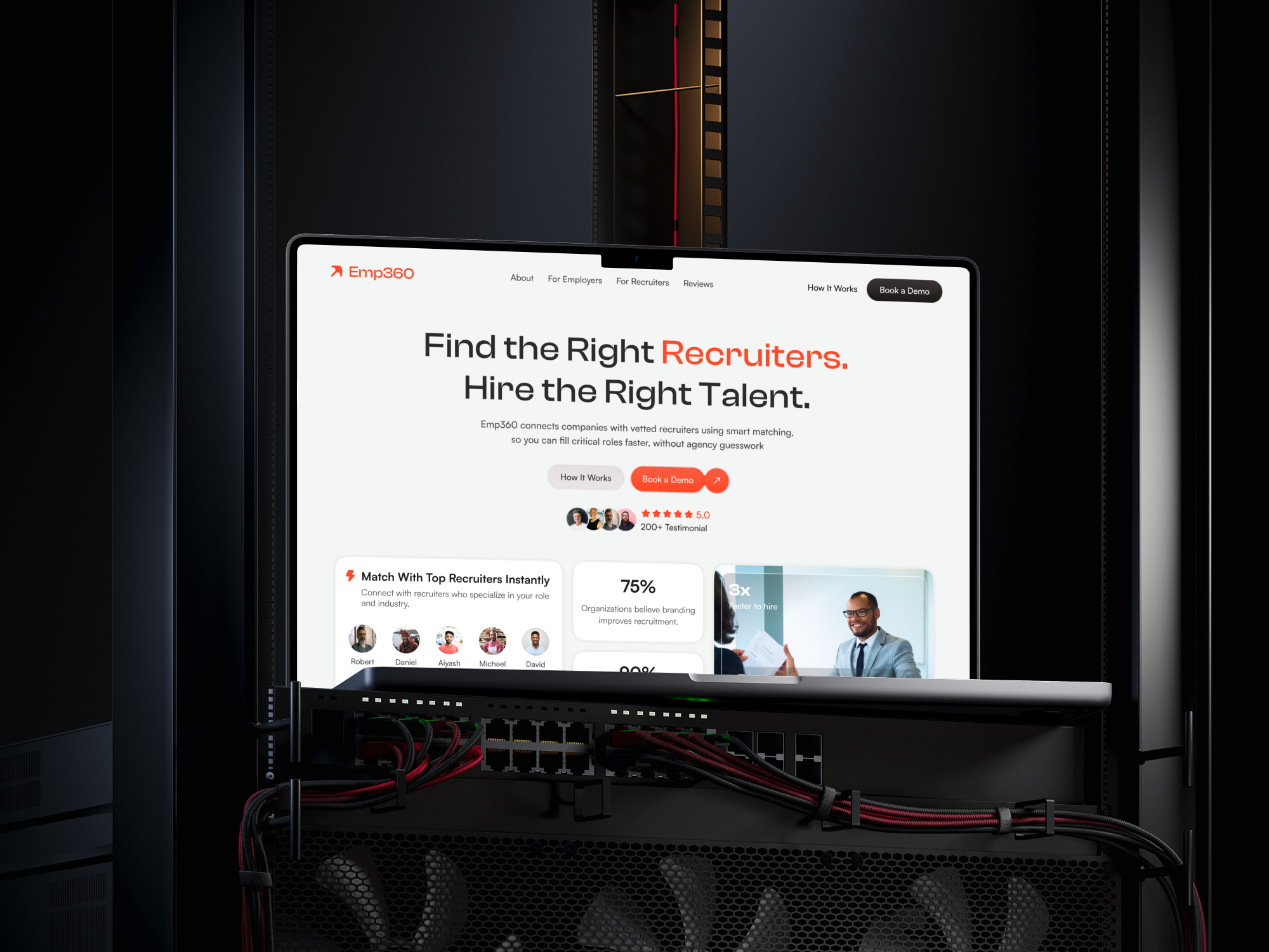 Recruitment & Hiring Platform Website UI/UX Design by ilias miah Hire ...