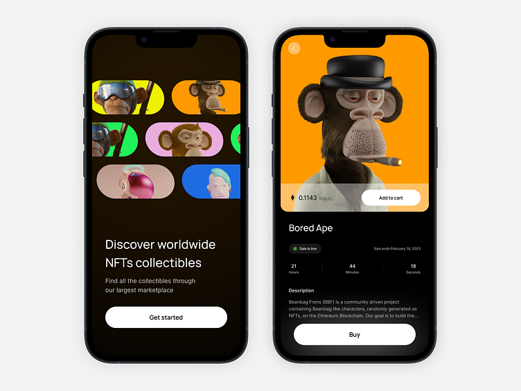 Nft Marketplace By Mustakeem Momin On Dribbble