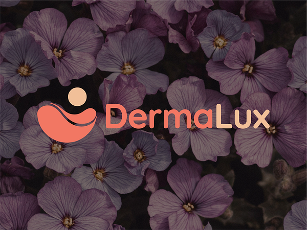 A modern and flat feminine logo. Skincare, spa, salon, cosmetics by ...