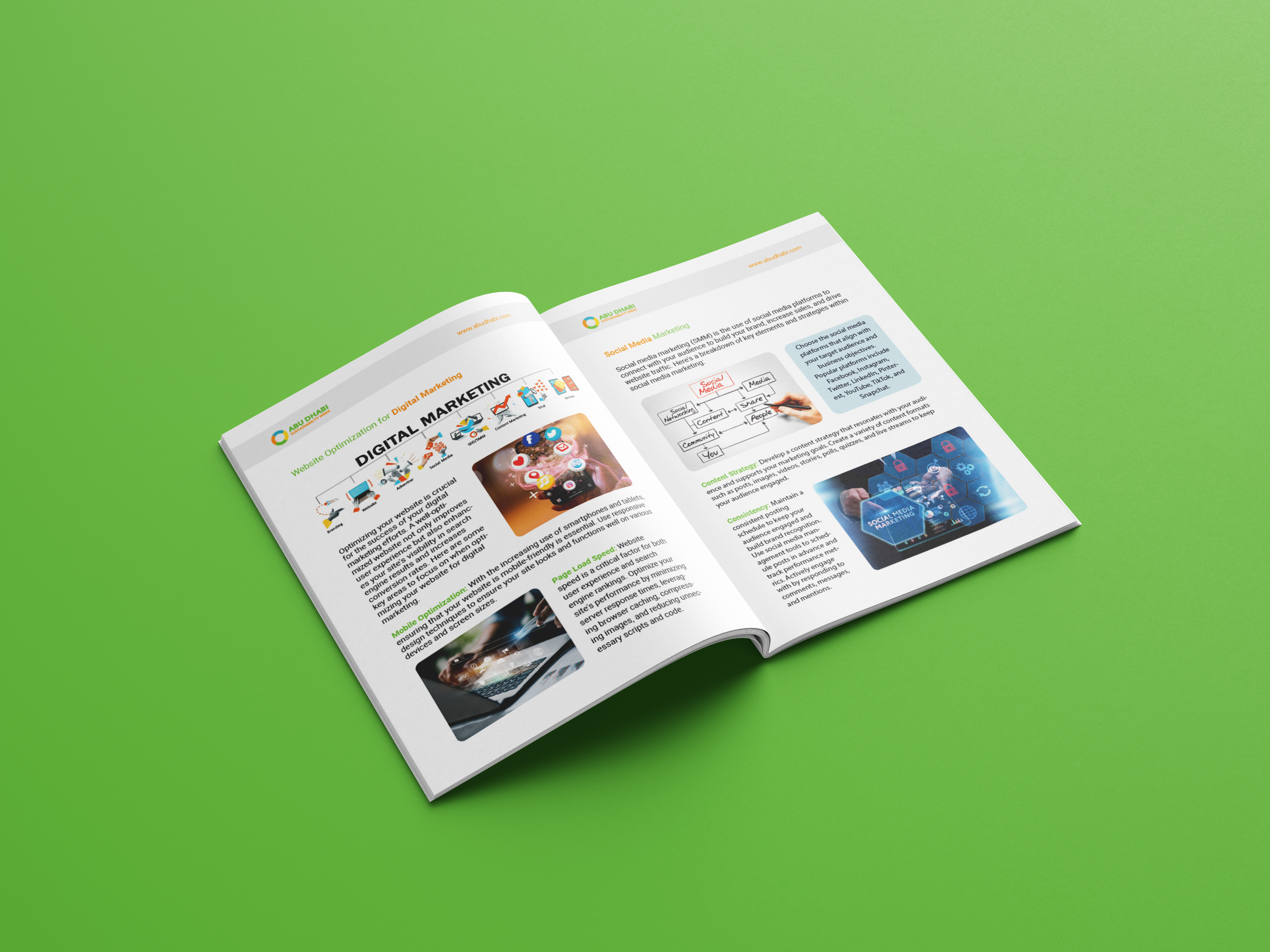 Digital Marketing Agency Catalog Design by MD RAFIQUL ISLAM on Dribbble