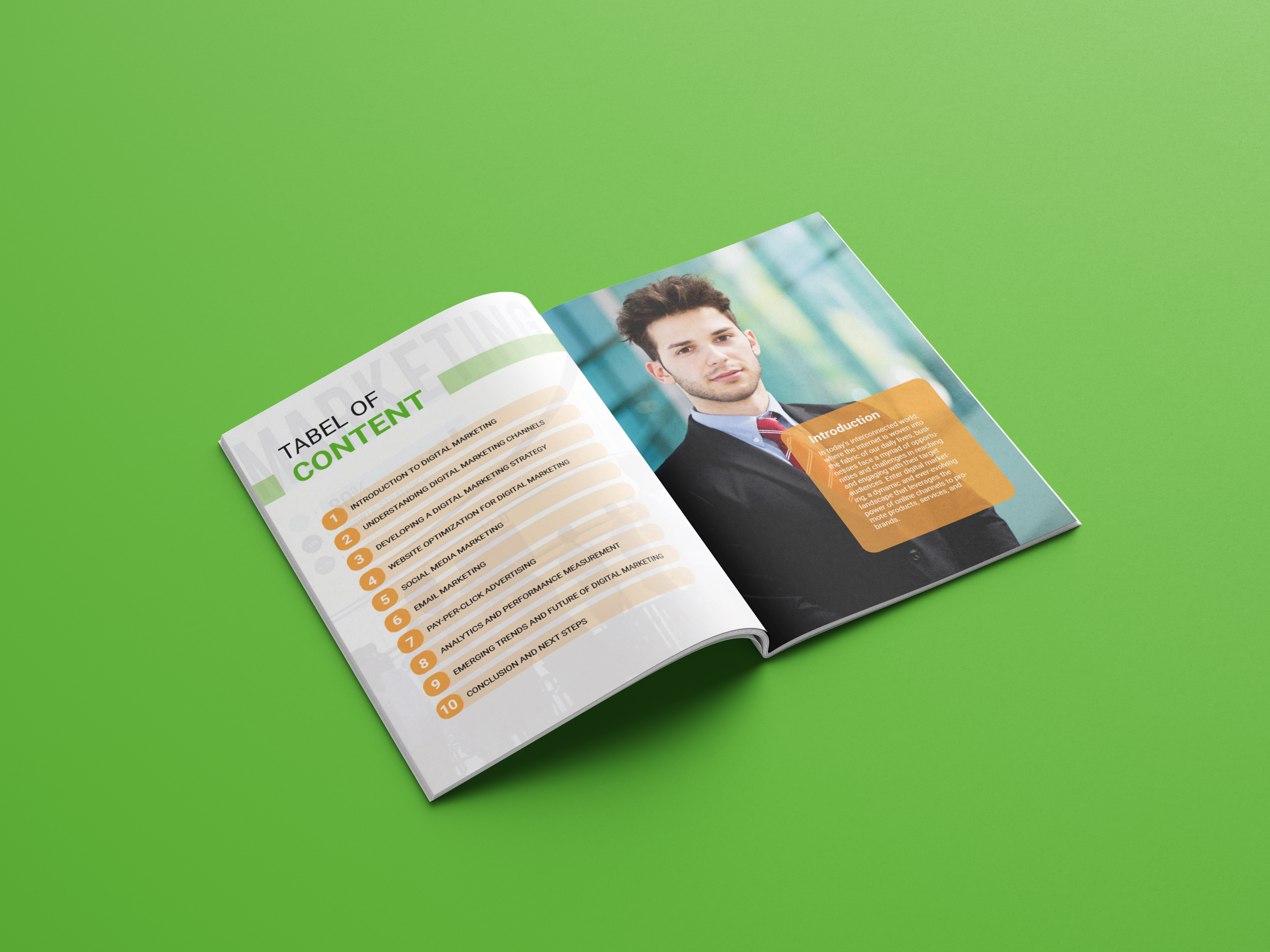 Digital Marketing Agency Catalog Design by MD RAFIQUL ISLAM on Dribbble