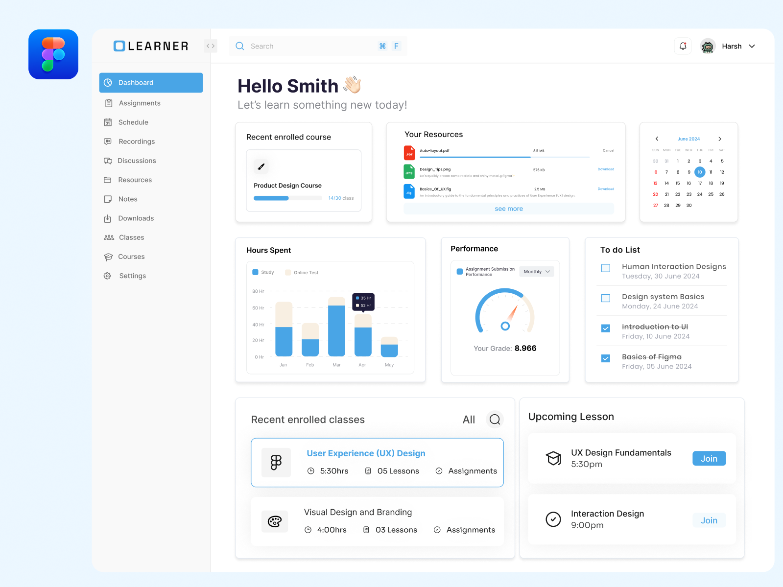 Smart LMS for Modern Learning Management by Attiqa Naz™ on Dribbble