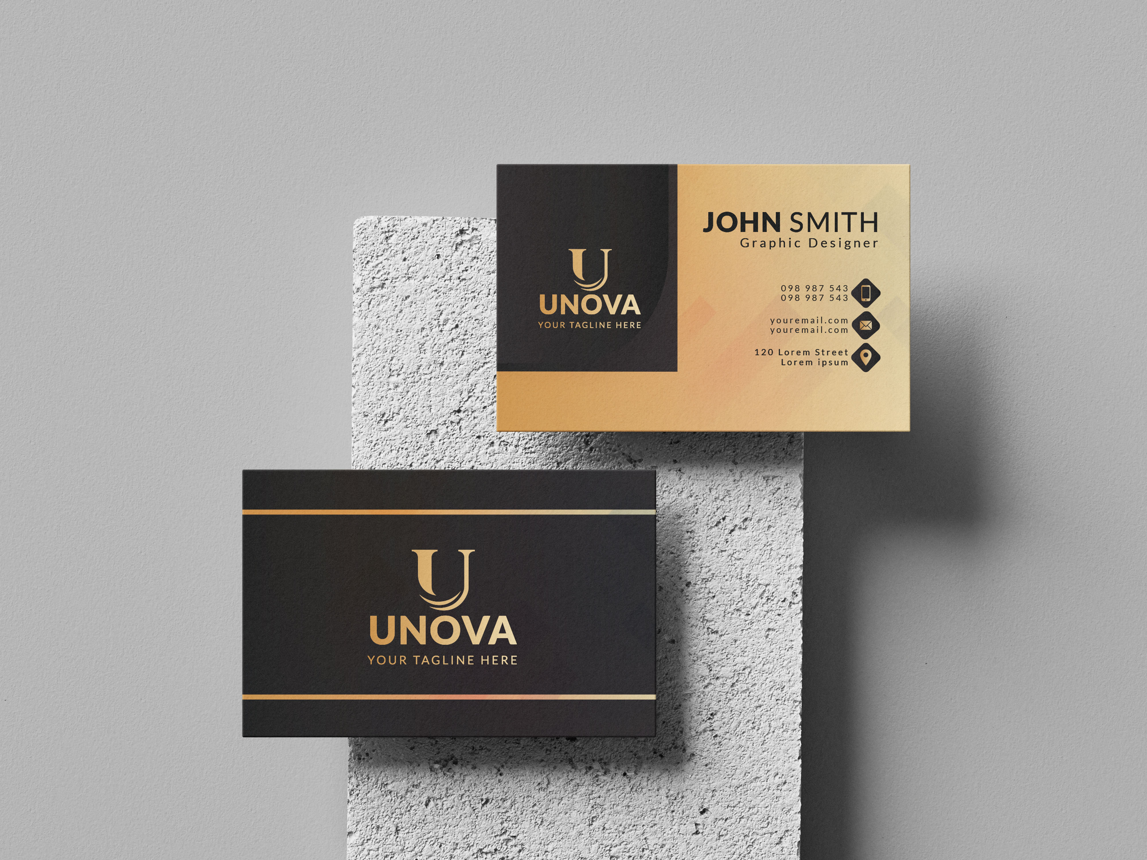 Business Card Design by Maria Akter on Dribbble