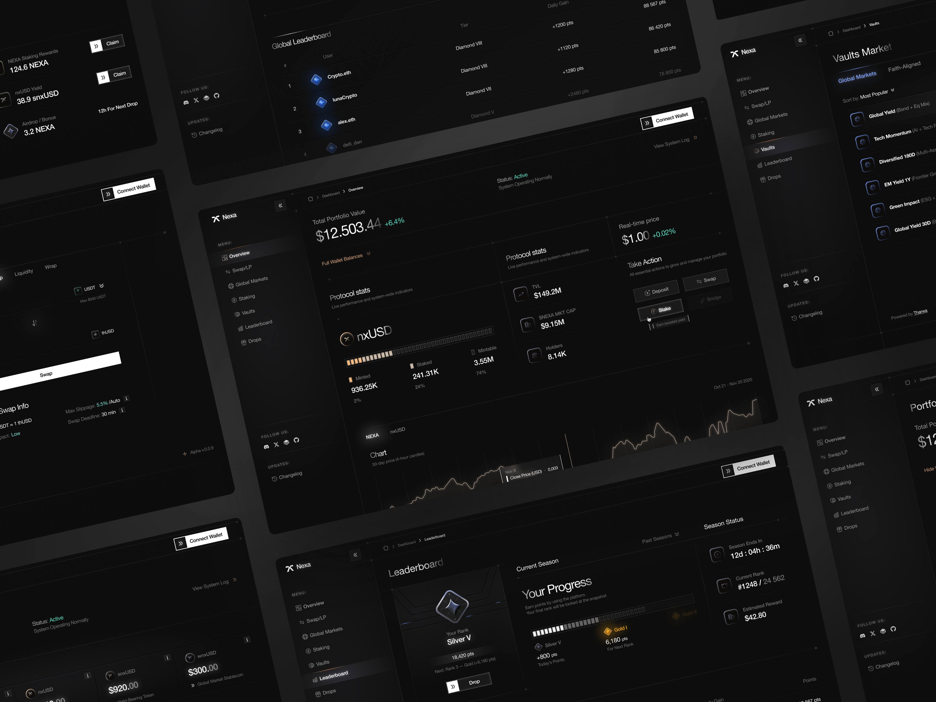 Nexa - Fintech Dashboard by Levi Wilson for QClay on Dribbble